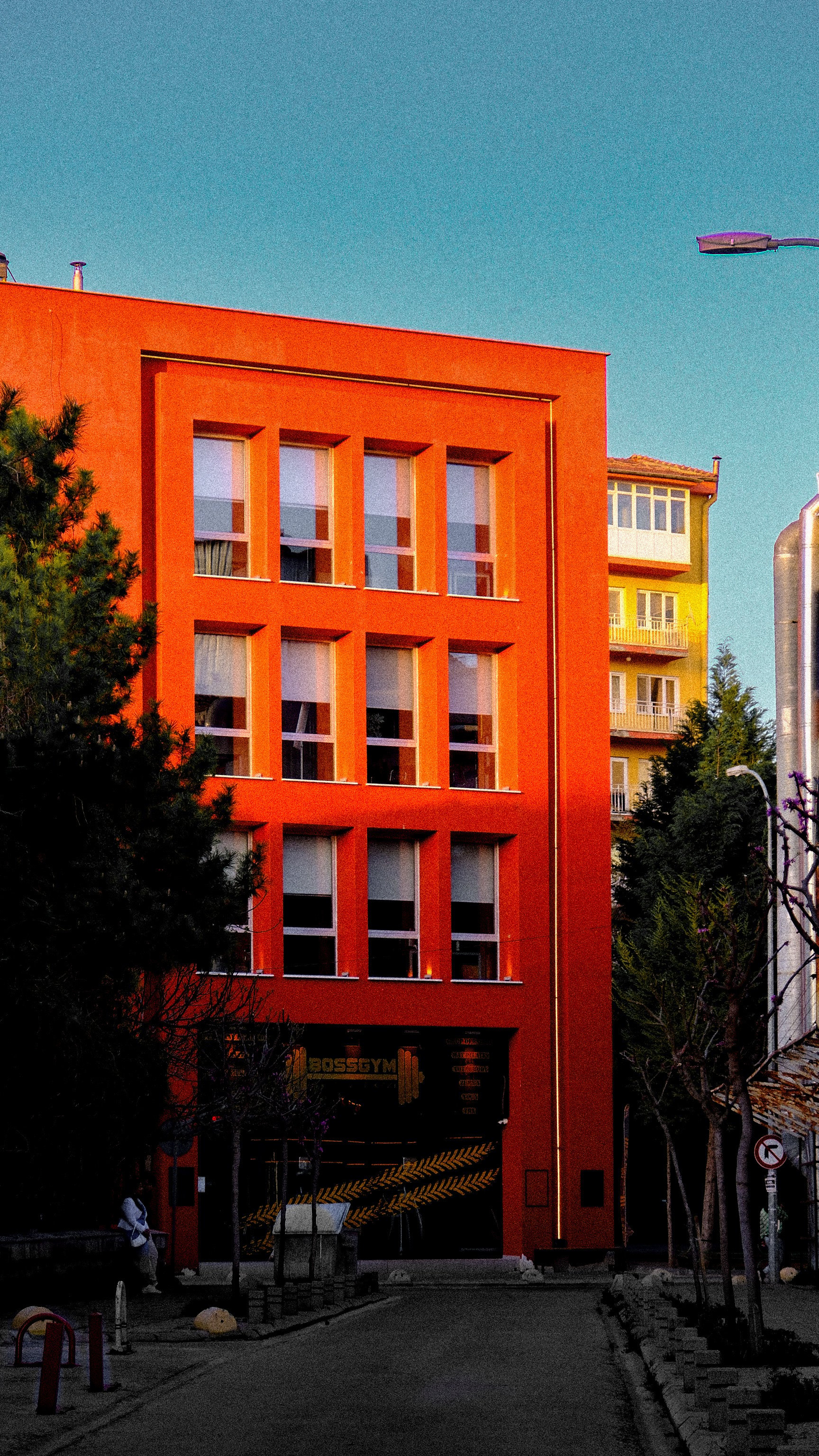 Facade of a Modern Building in a City · Free Stock Photo