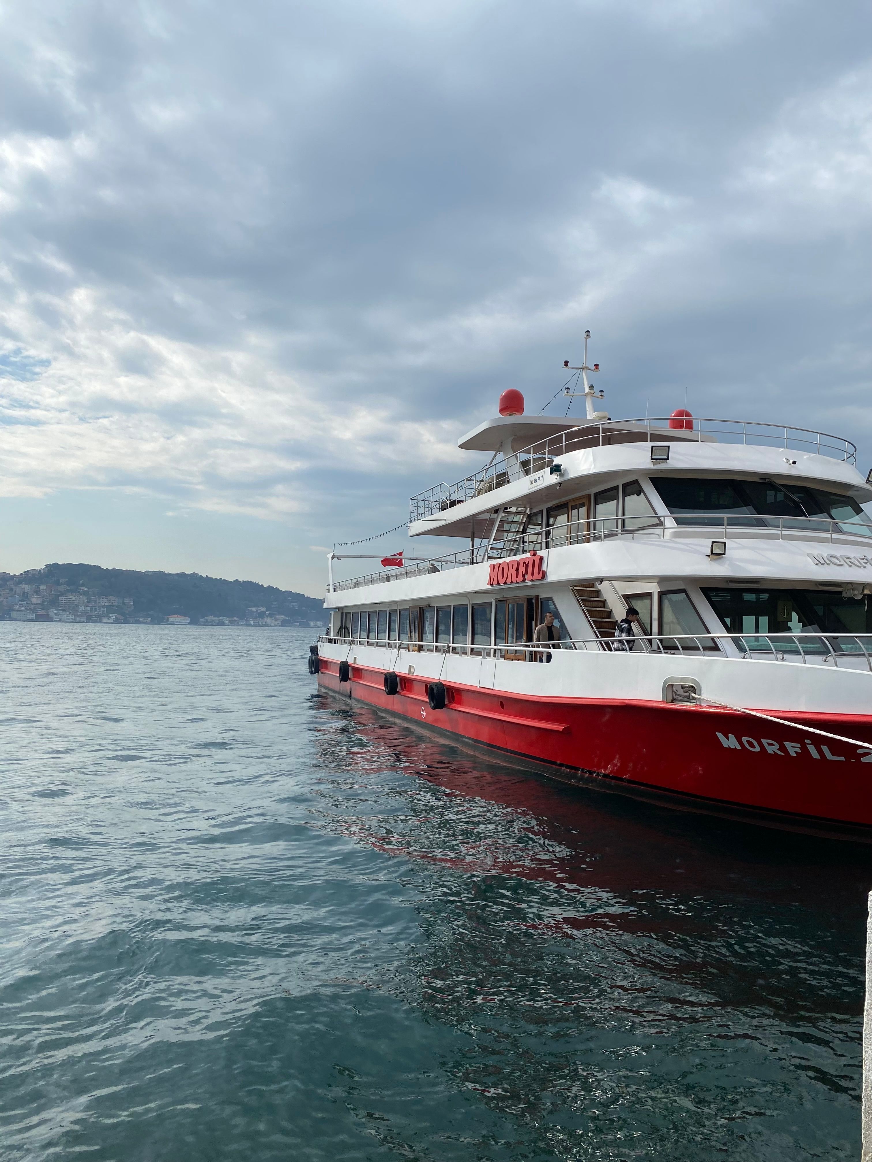 Ferry Sailing on Sea · Free Stock Photo