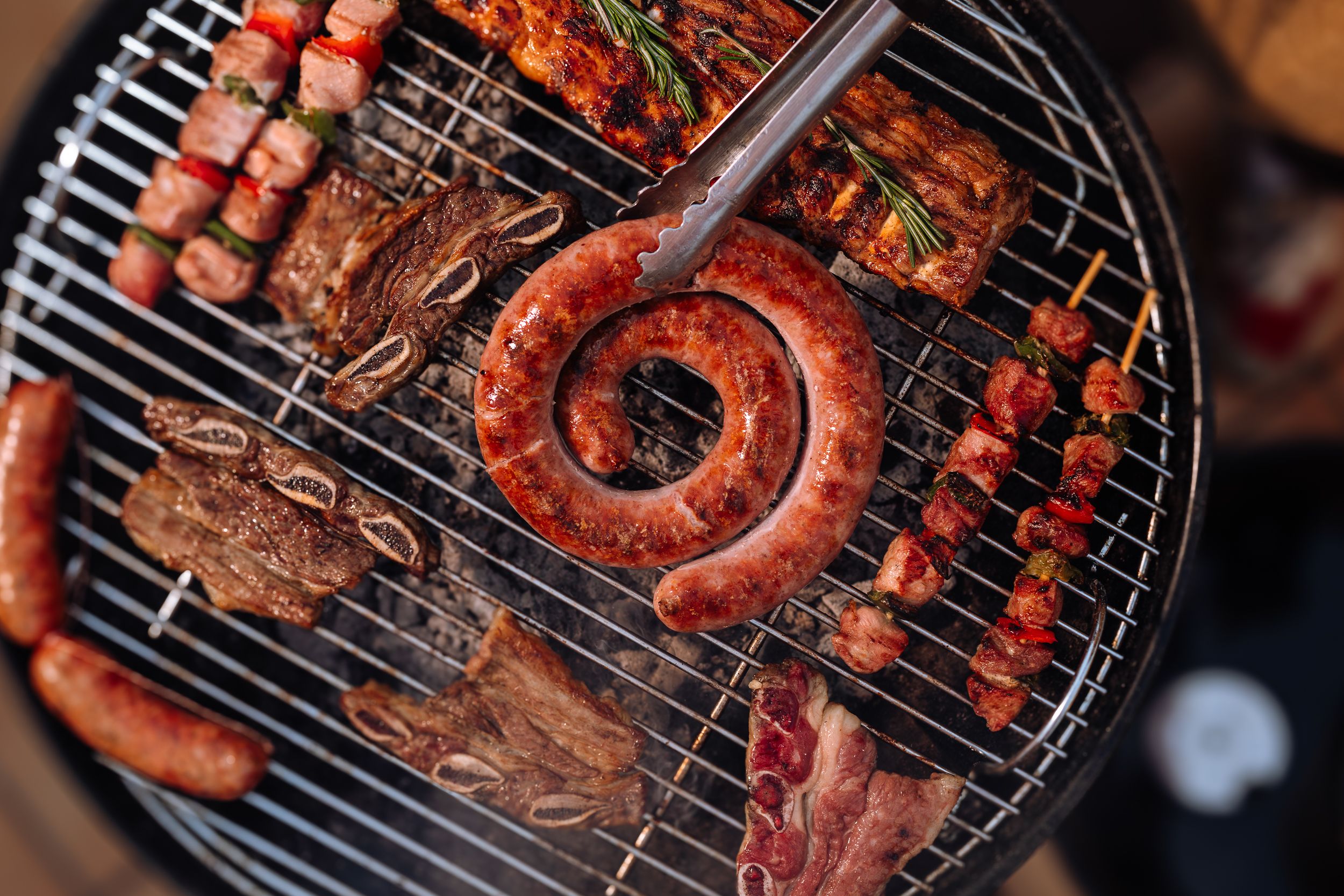 Barbecues in Charcoal Grill · Free Stock Photo