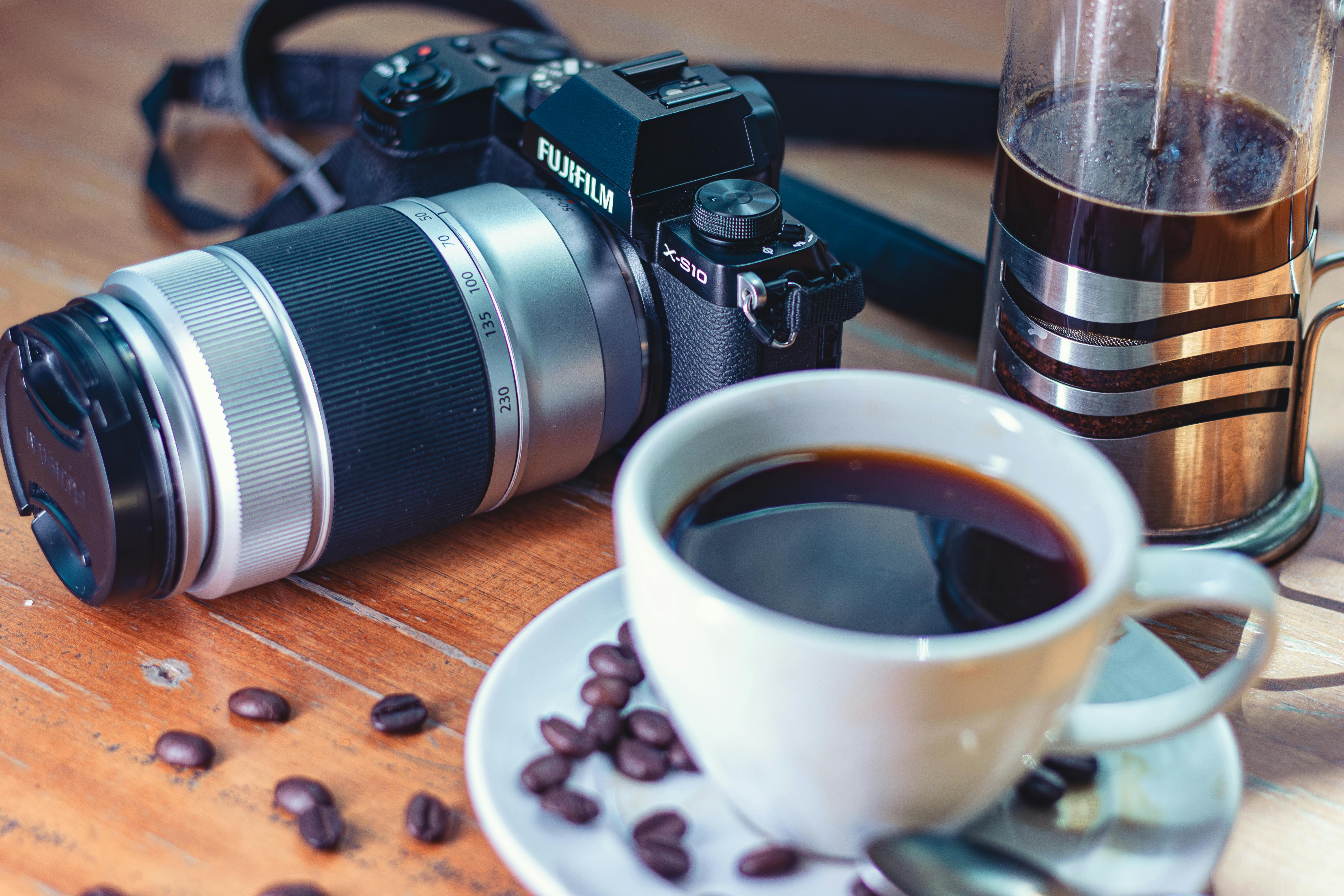 Coffee and Camera · Free Stock Photo