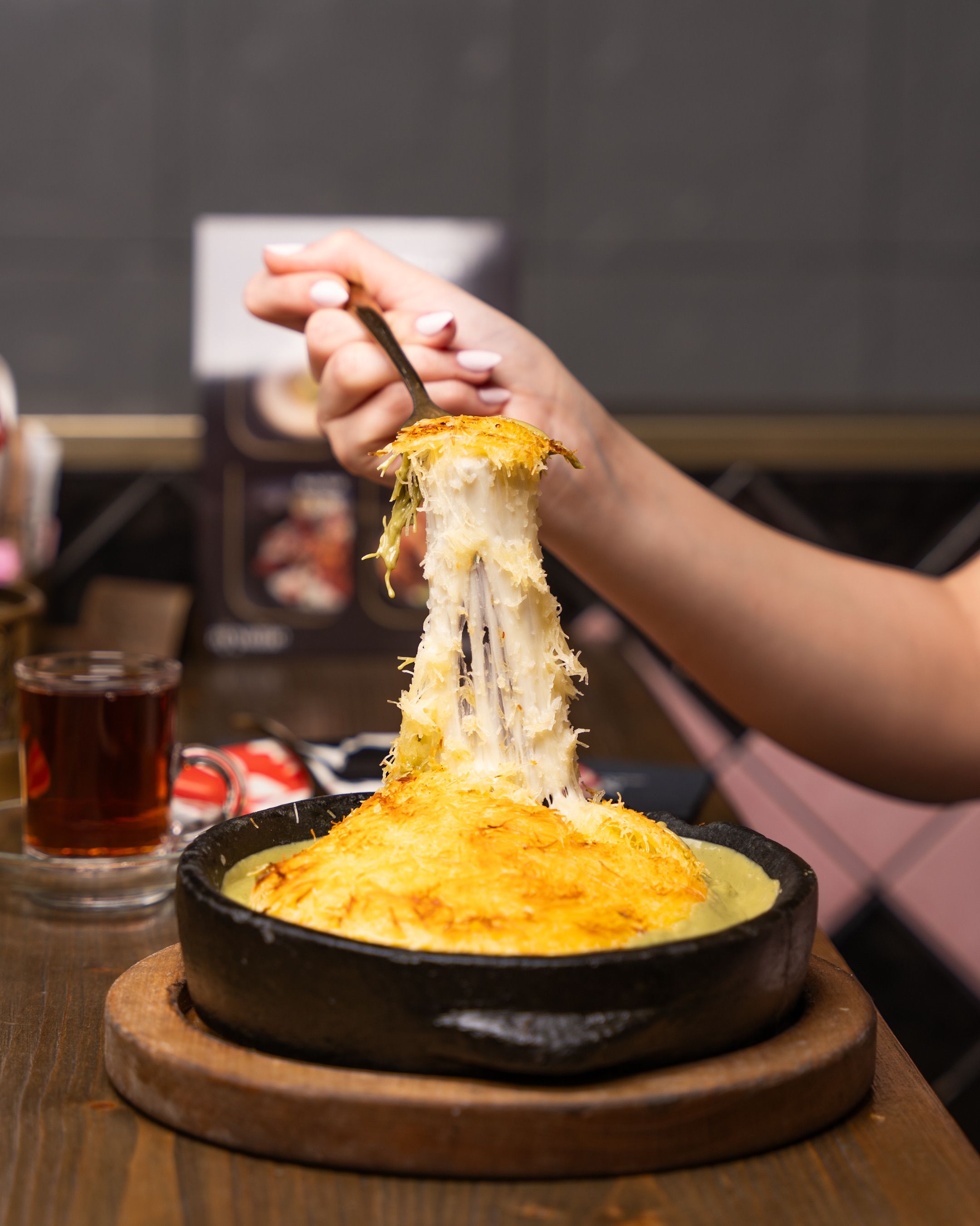 Woman Holding Food on Fork · Free Stock Photo