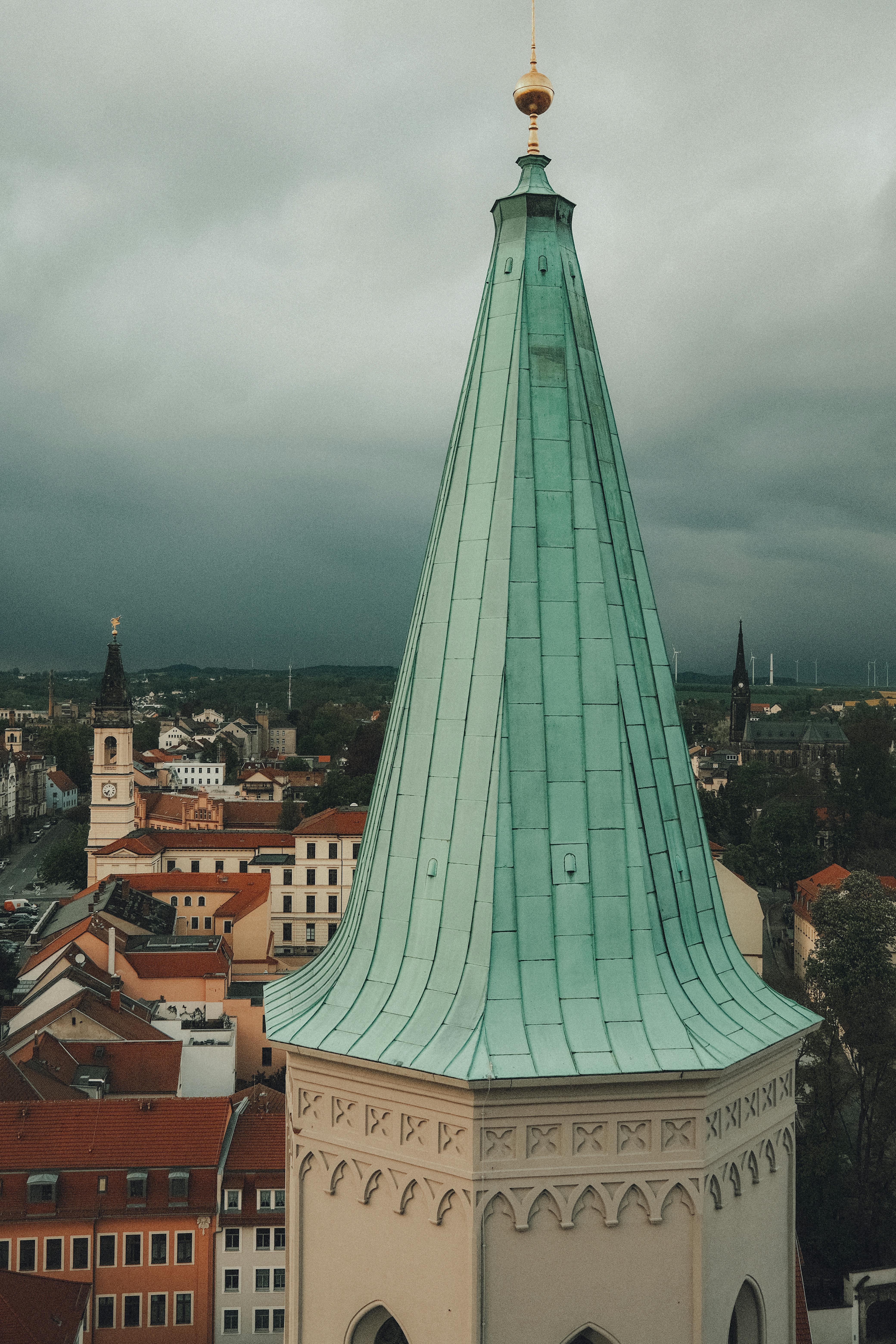 Tower of Church in Zittau in Germany · Free Stock Photo