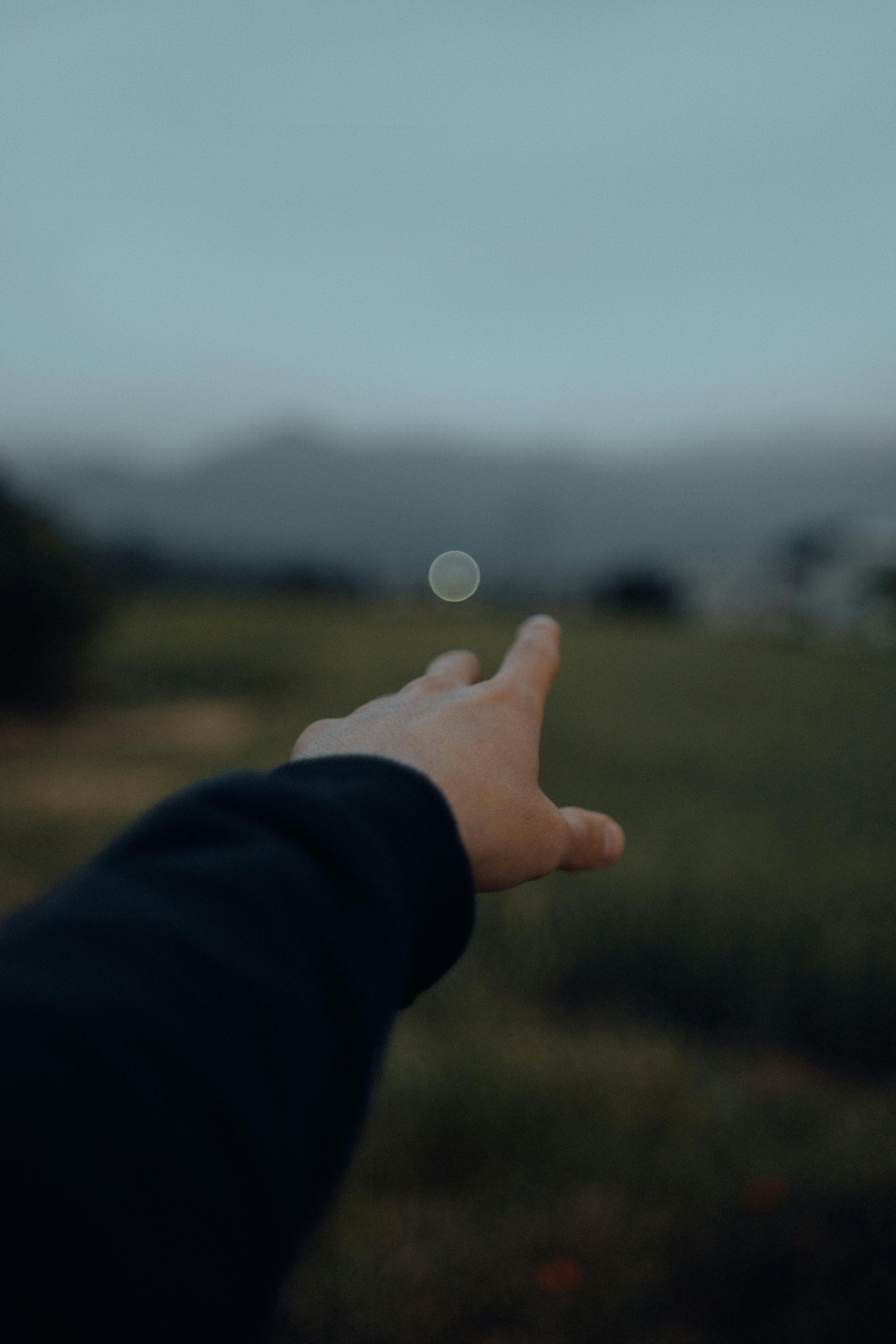 Selective Focus Photography of Right Human Hand · Free Stock Photo
