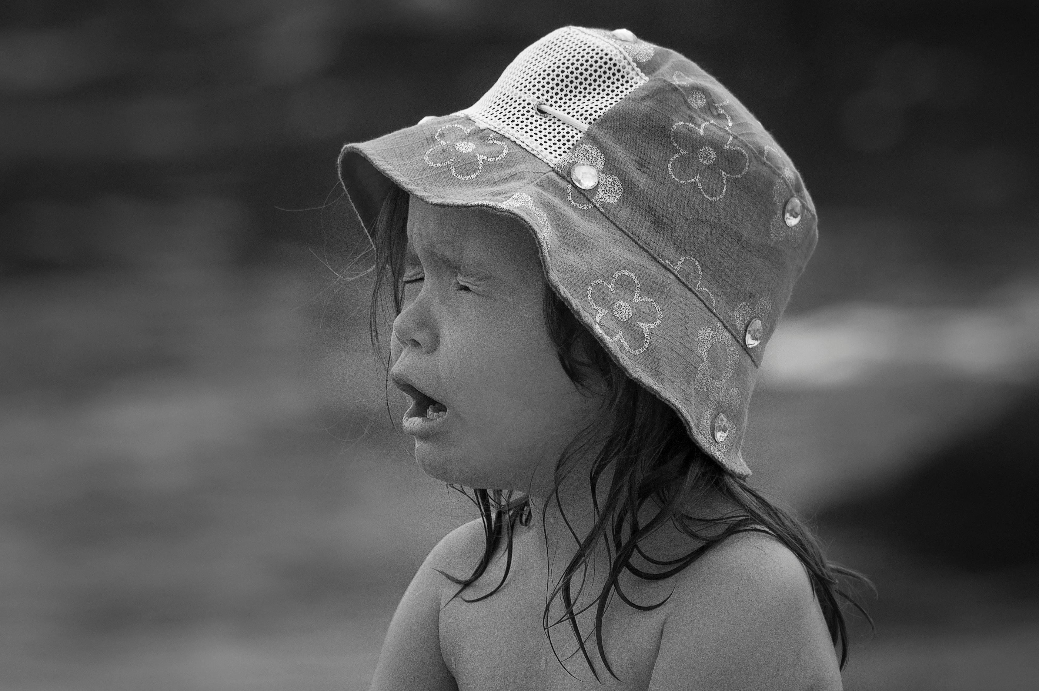 Little Girl in Bucket Hat · Free Stock Photo