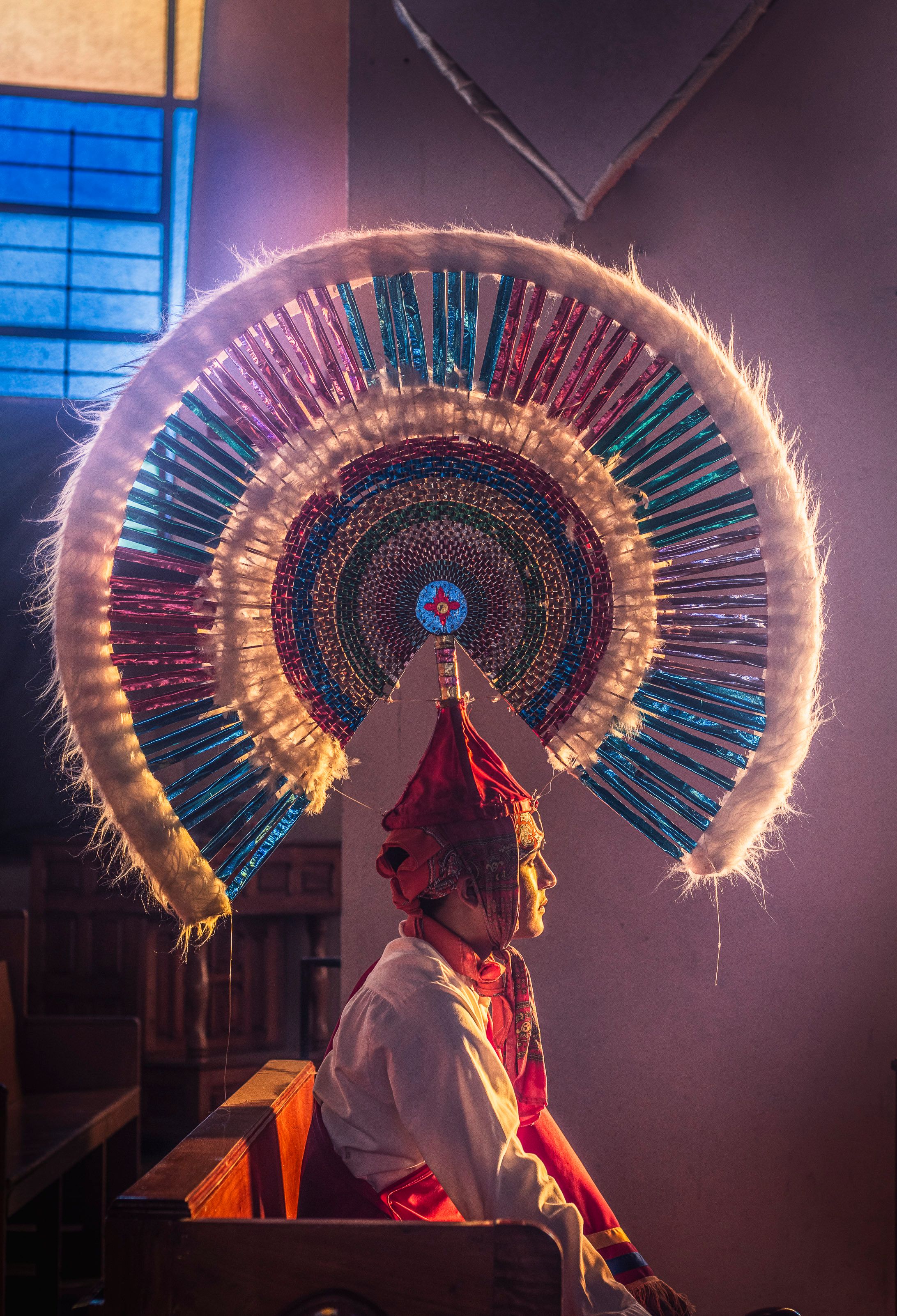 Man Wearing a Headdress · Free Stock Photo