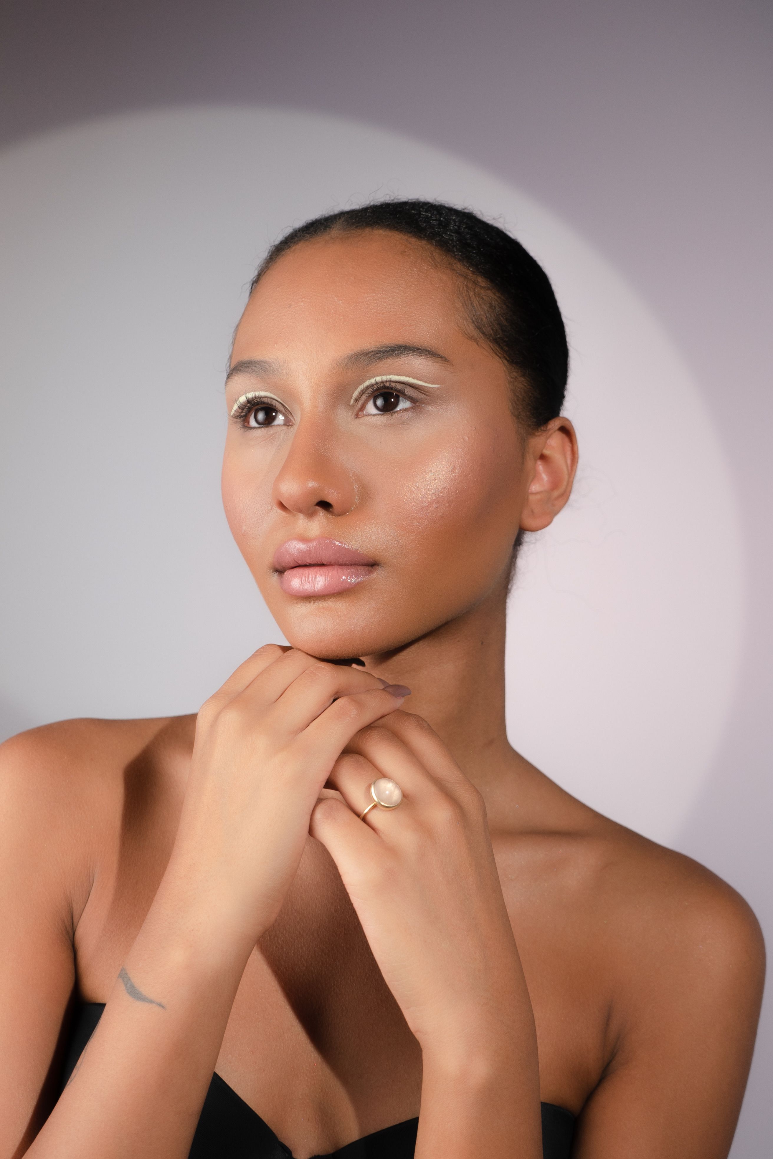 Radiant Model Showcasing Flawless Skin Black Photos, Download The BEST ...