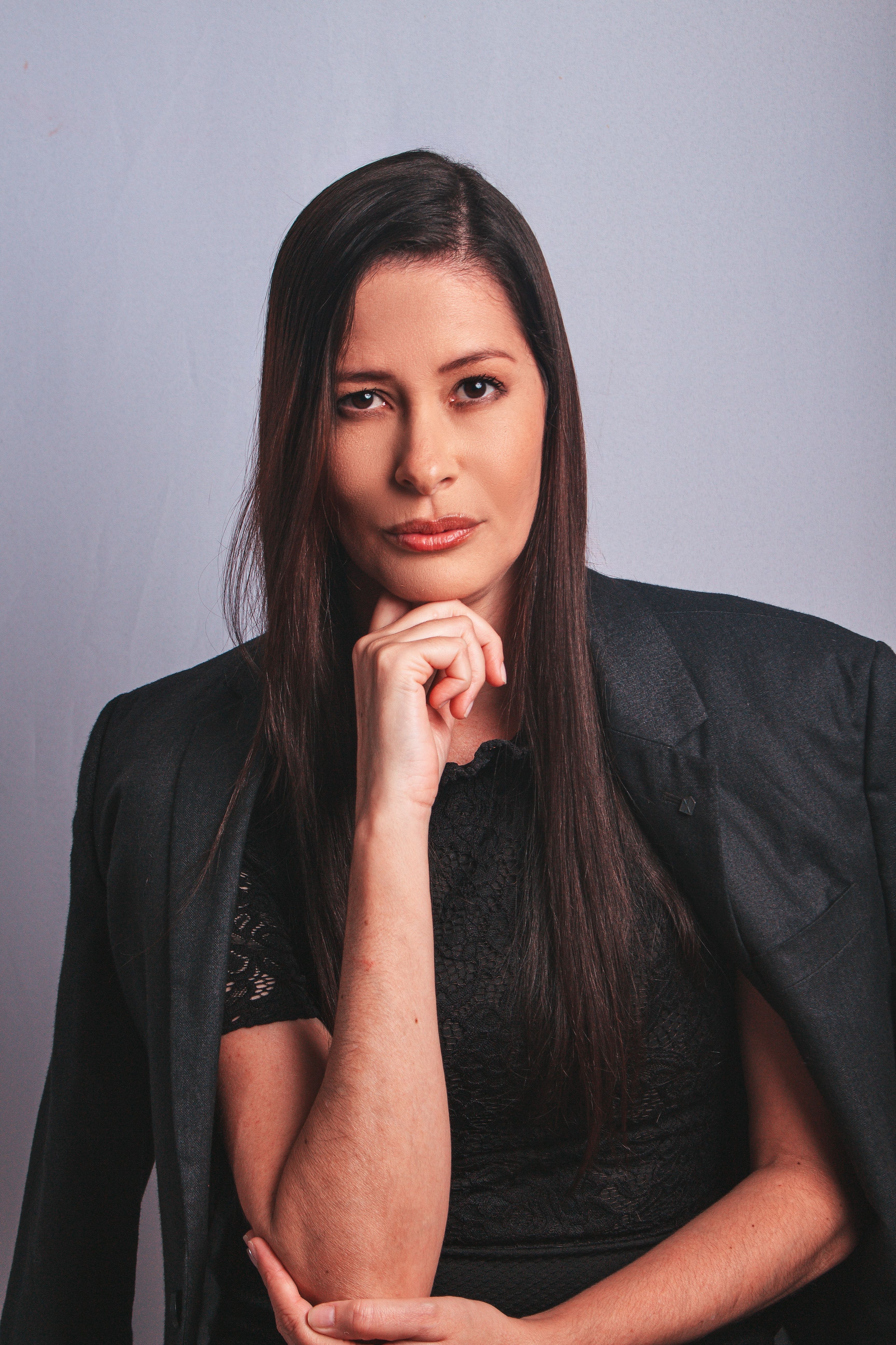 Portrait of a Woman Thinking · Free Stock Photo