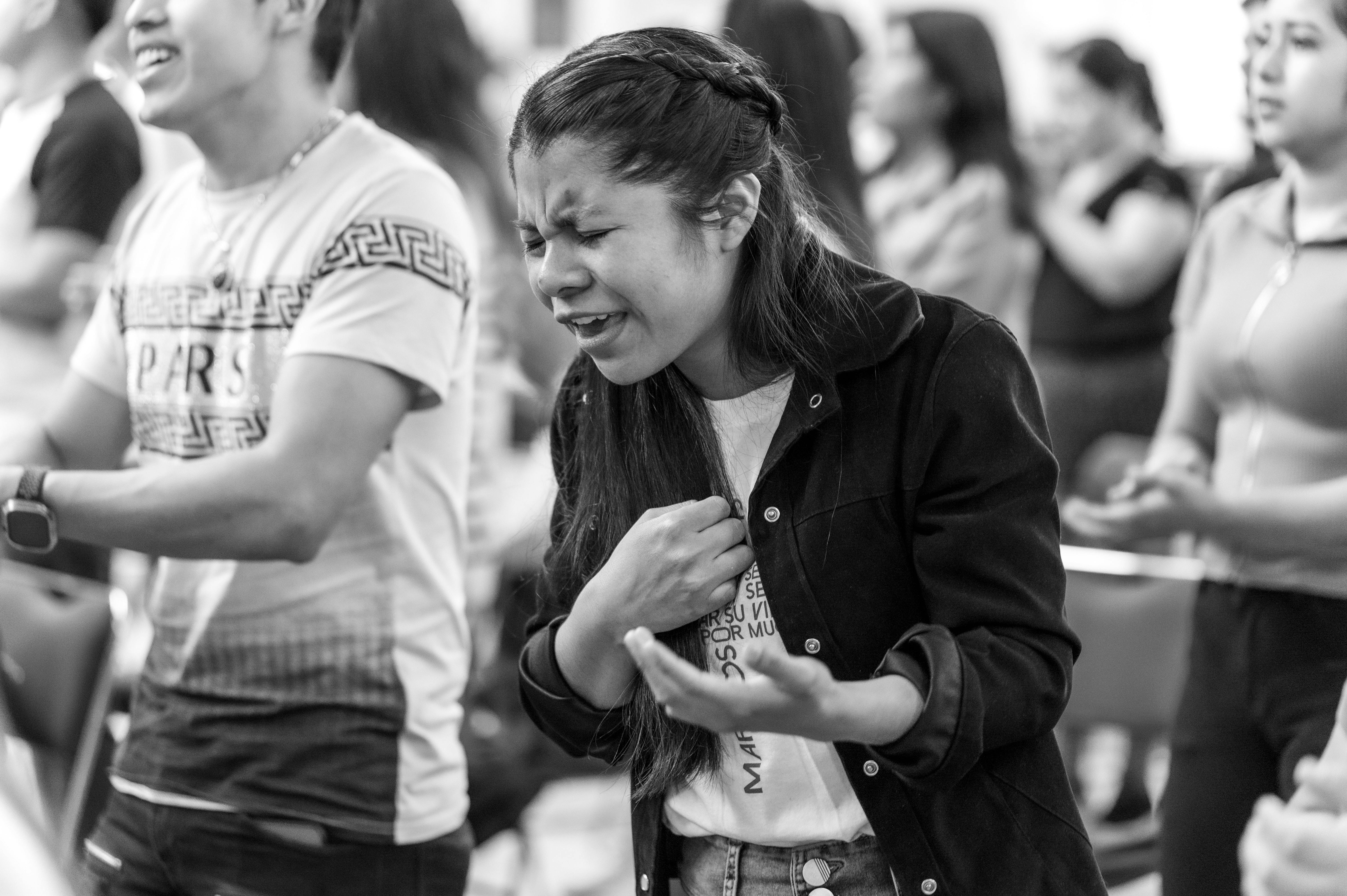 People Praying in a Church · Free Stock Photo