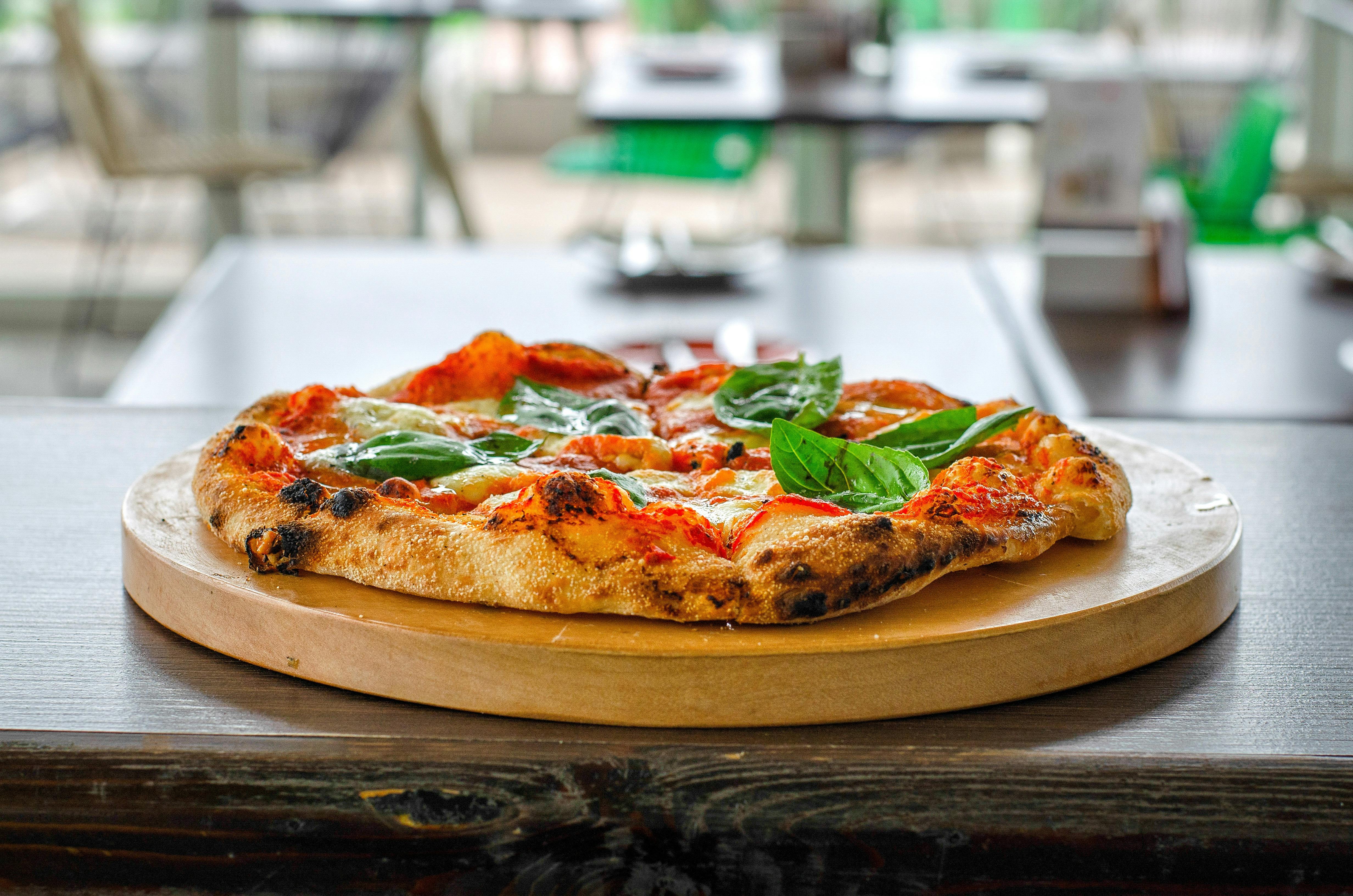 Pizza on Food Tray · Free Stock Photo