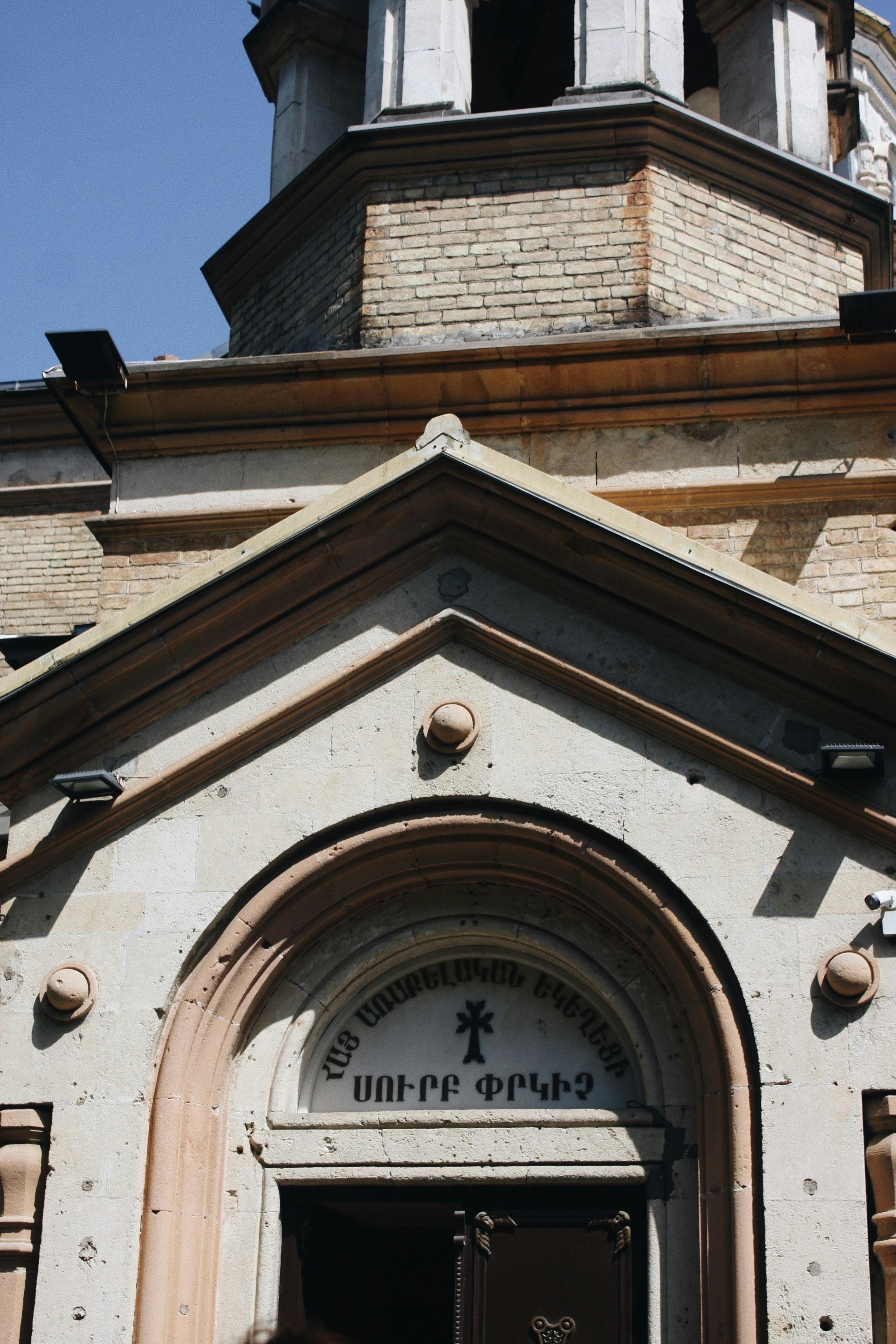 Old church with cross on top of roof · Free Stock Photo