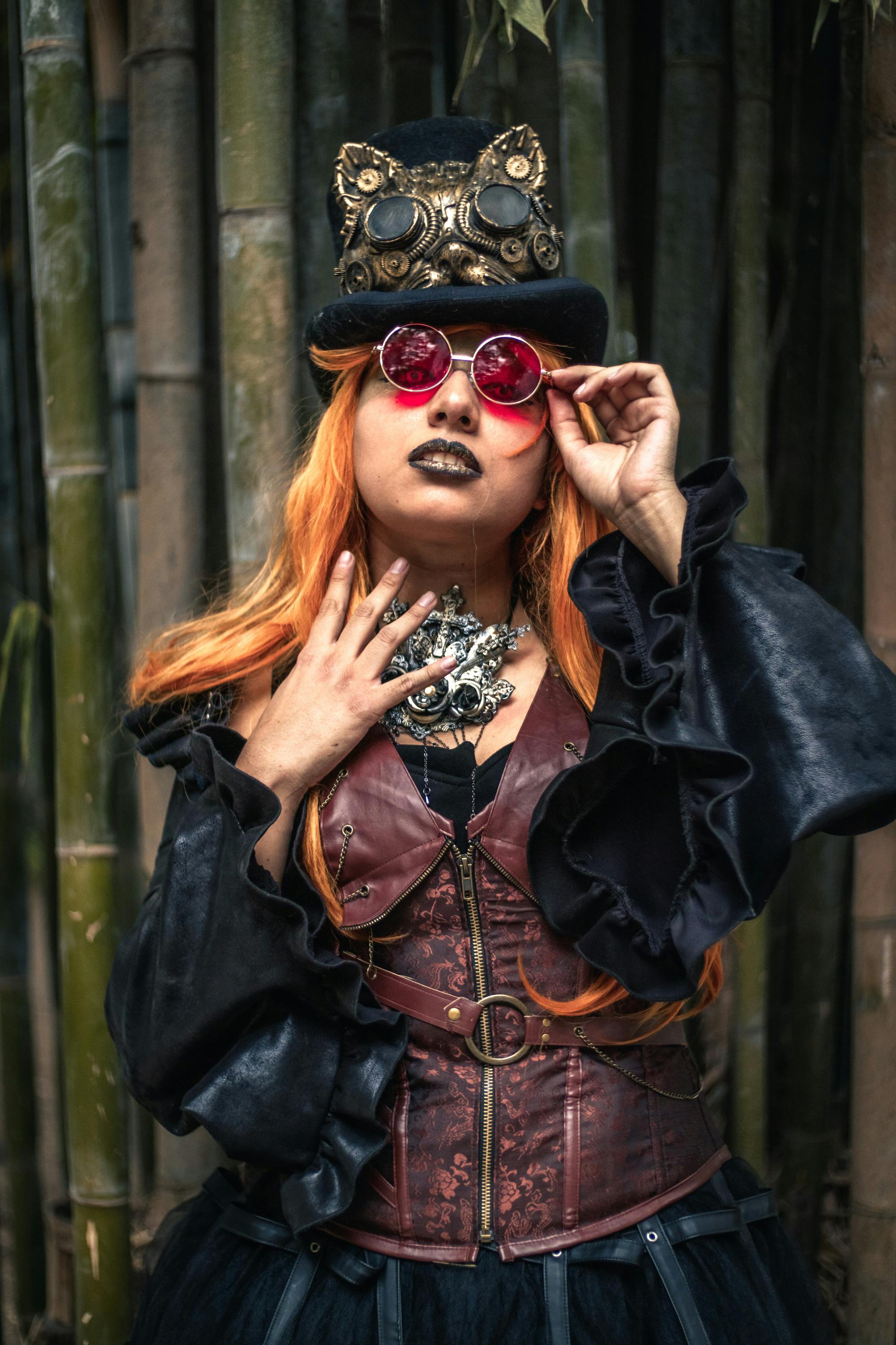 Redhead Woman in Costume · Free Stock Photo