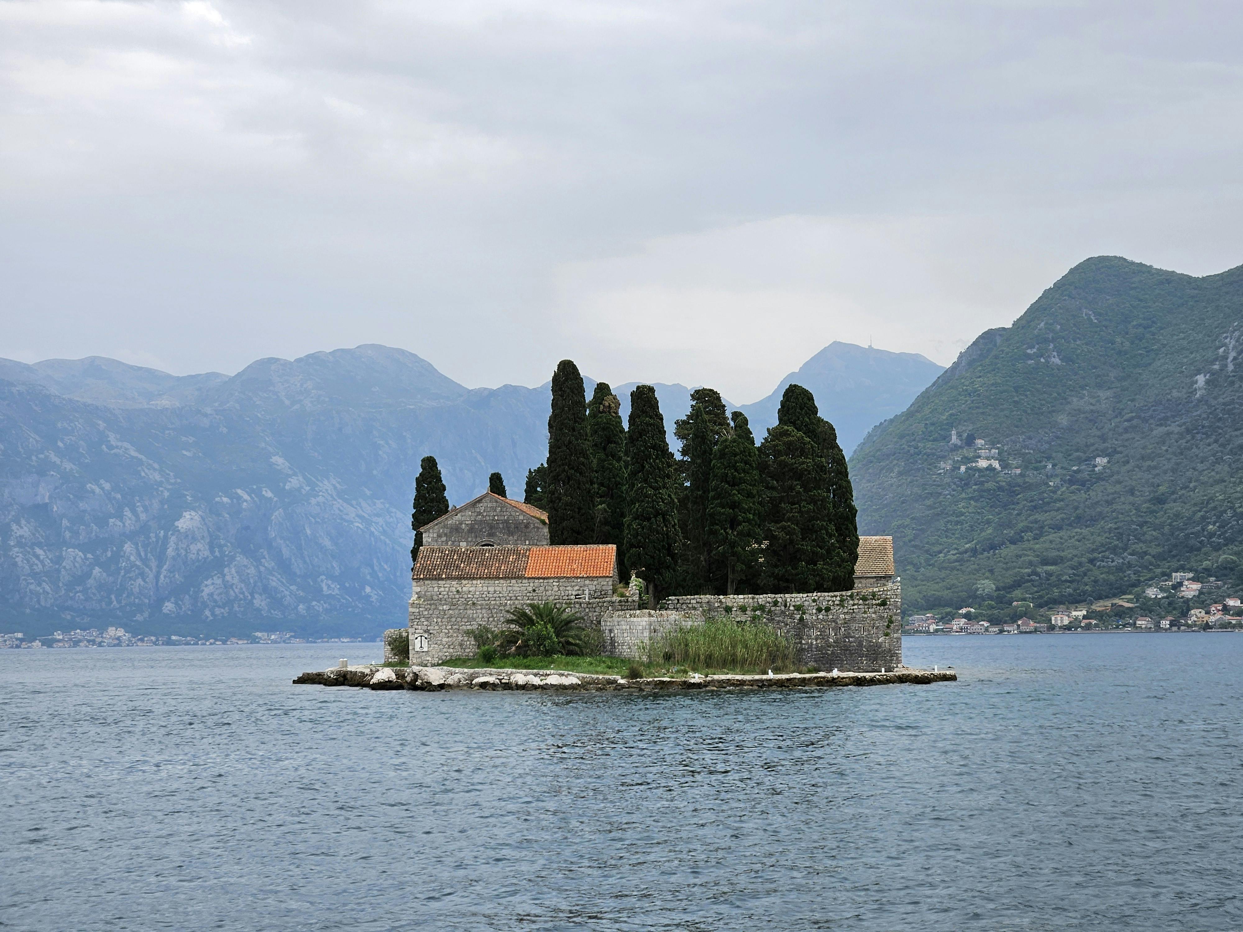 Saint George Benedictine monastery on Sveti Dorde Islet · Free Stock Photo