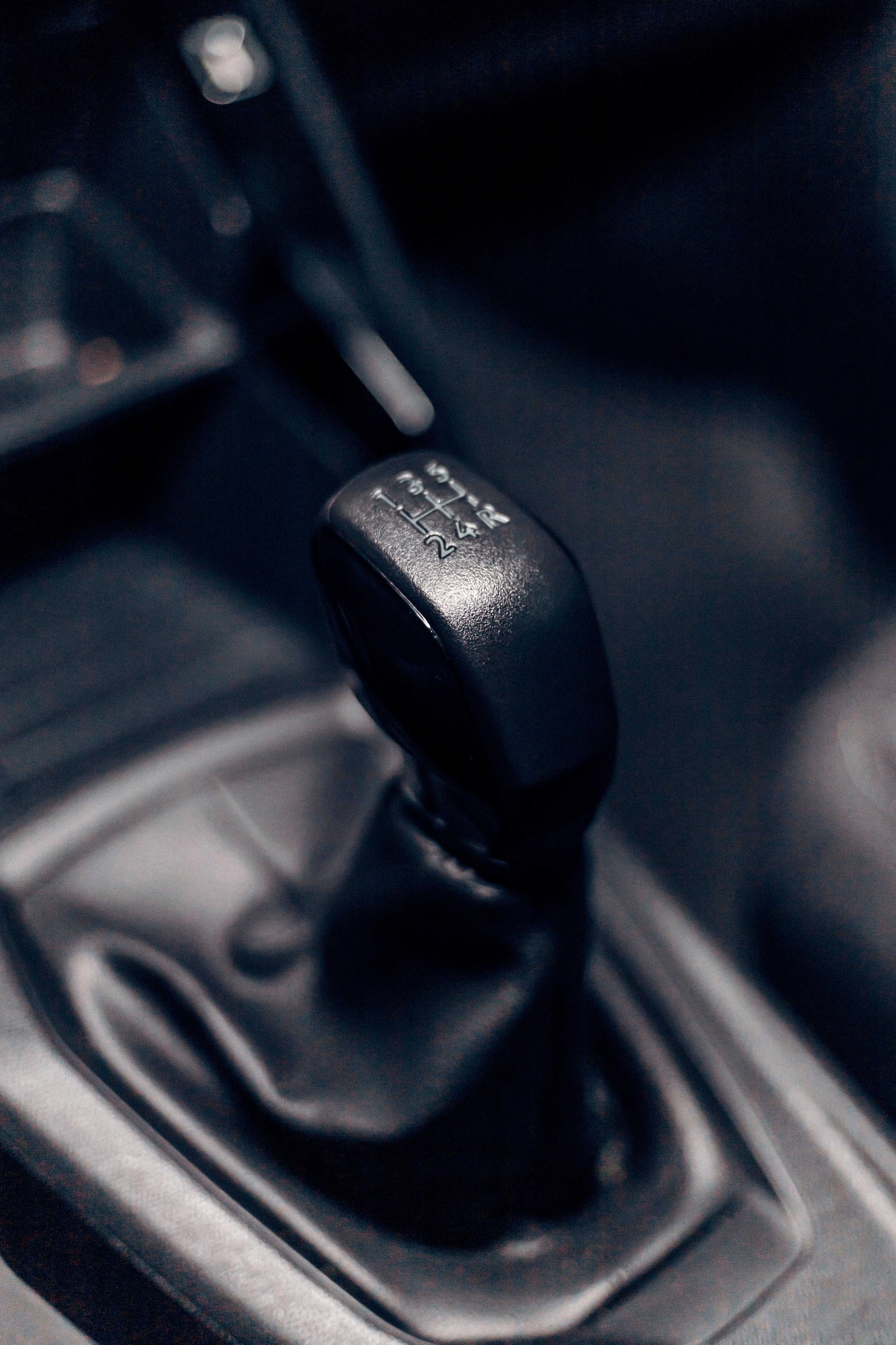 A close up of a car's gear stick · Free Stock Photo
