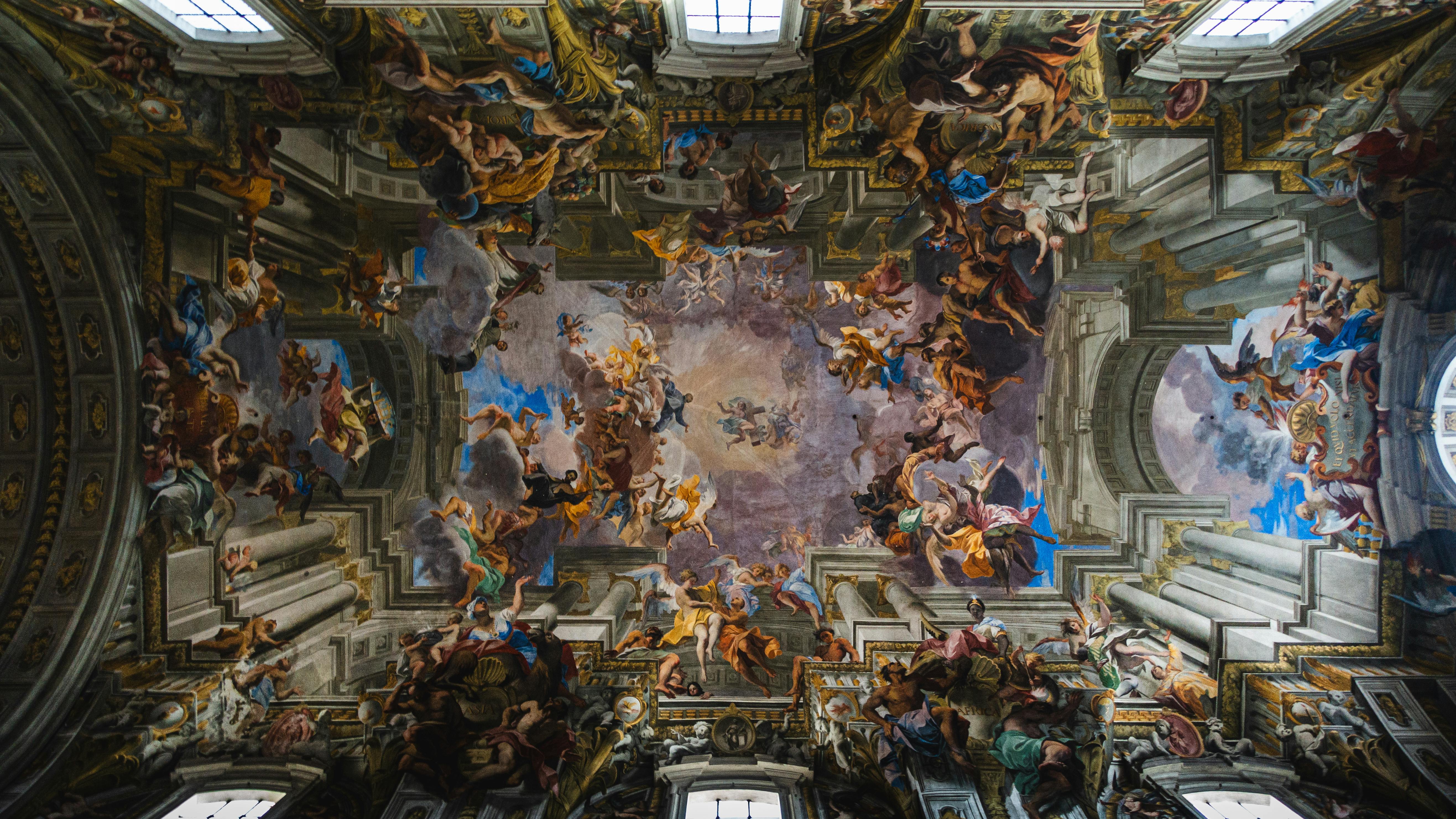 Painting Of Angels · Free Stock Photo