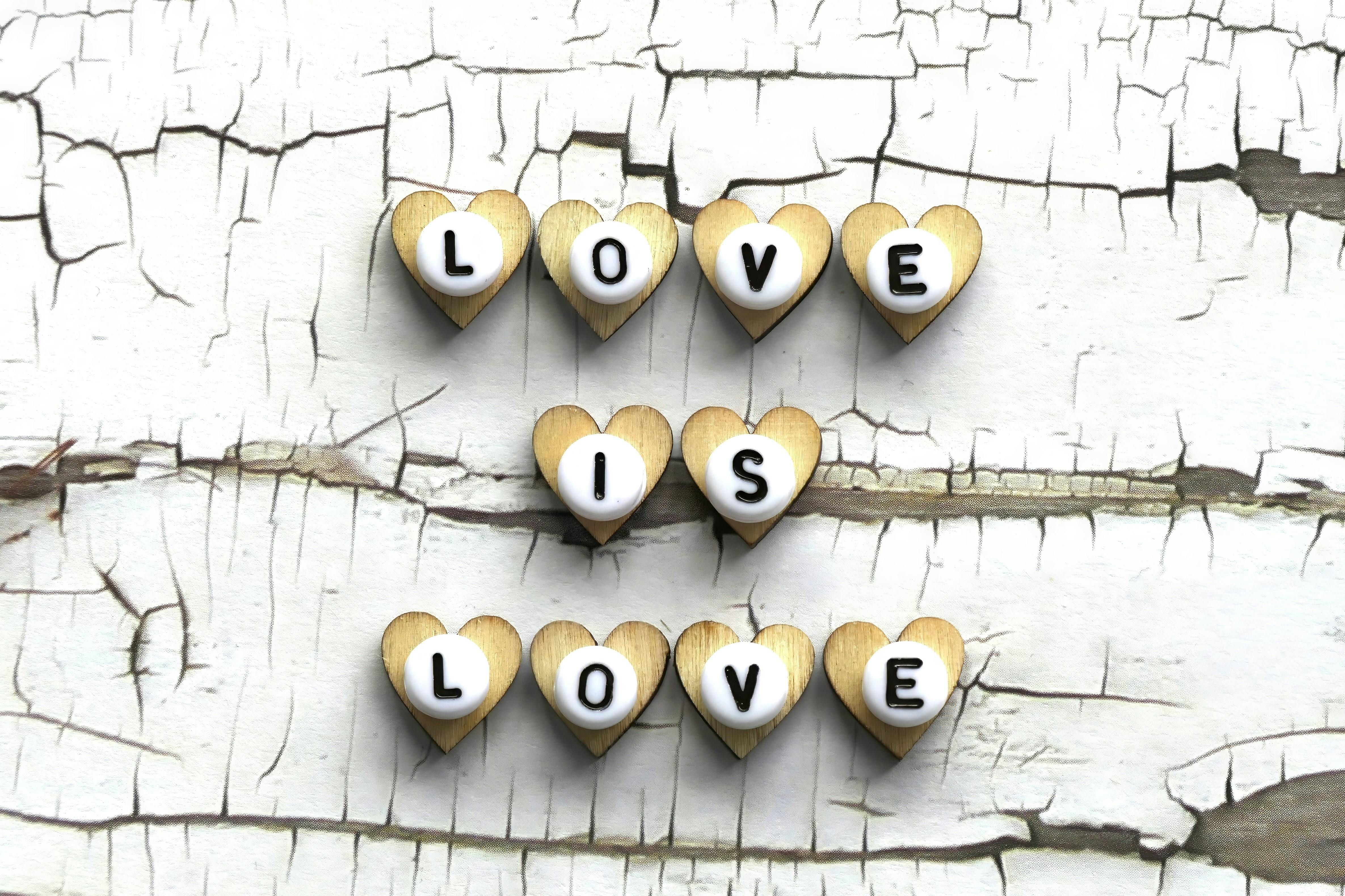 love is love · Free Stock Photo