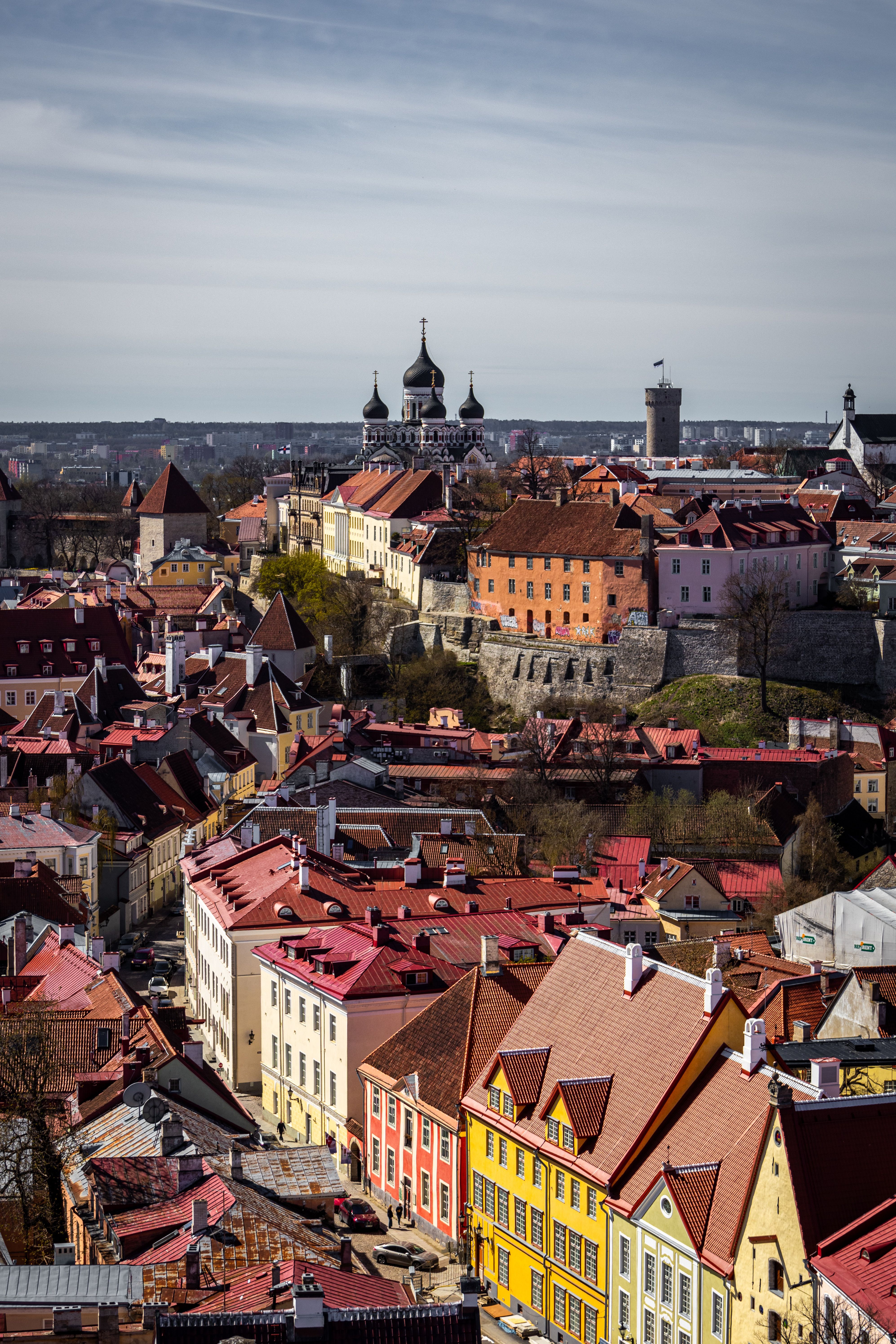Birds Eye View of Tallinn · Free Stock Photo