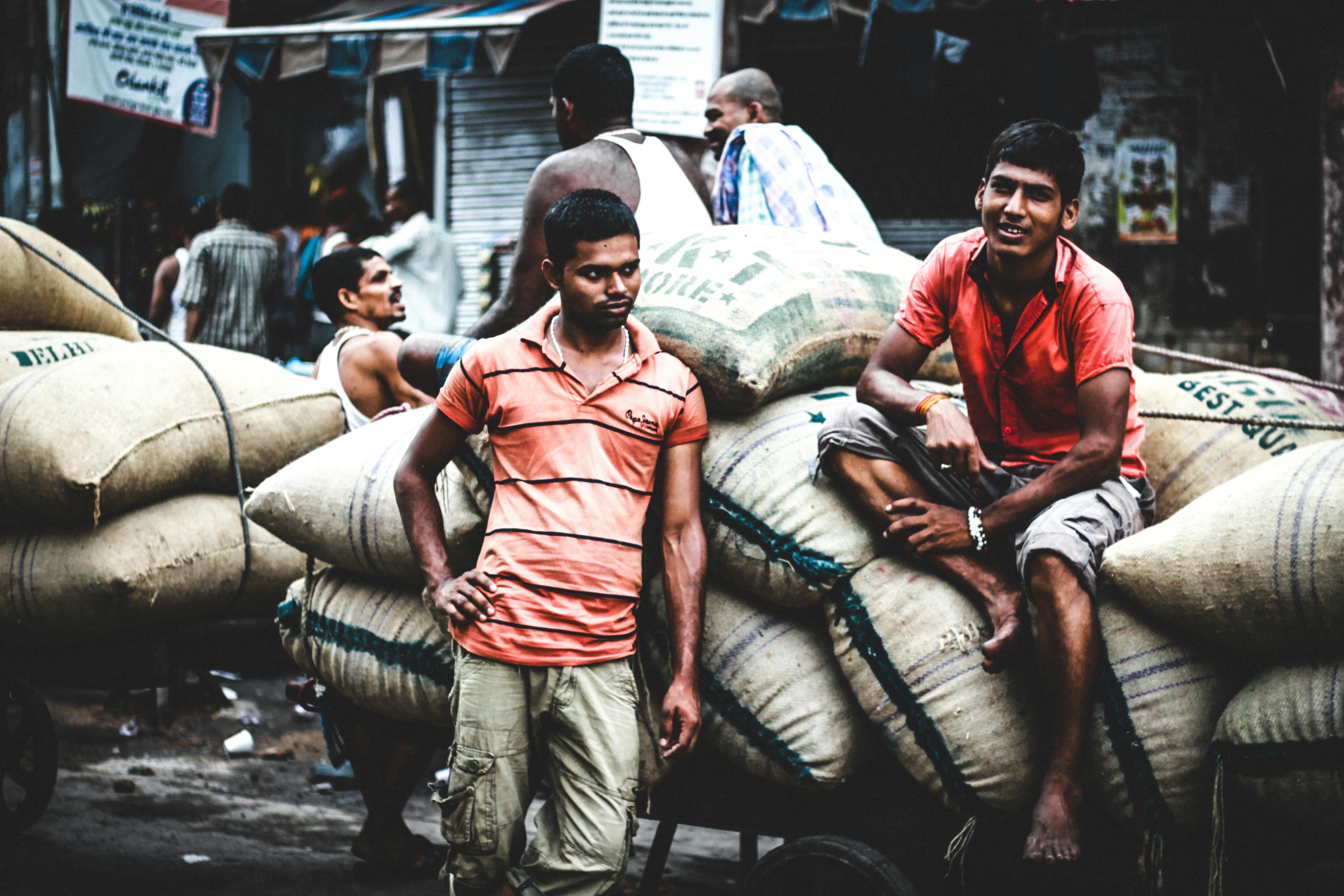 Free stock photo of character, happy, indian labiur