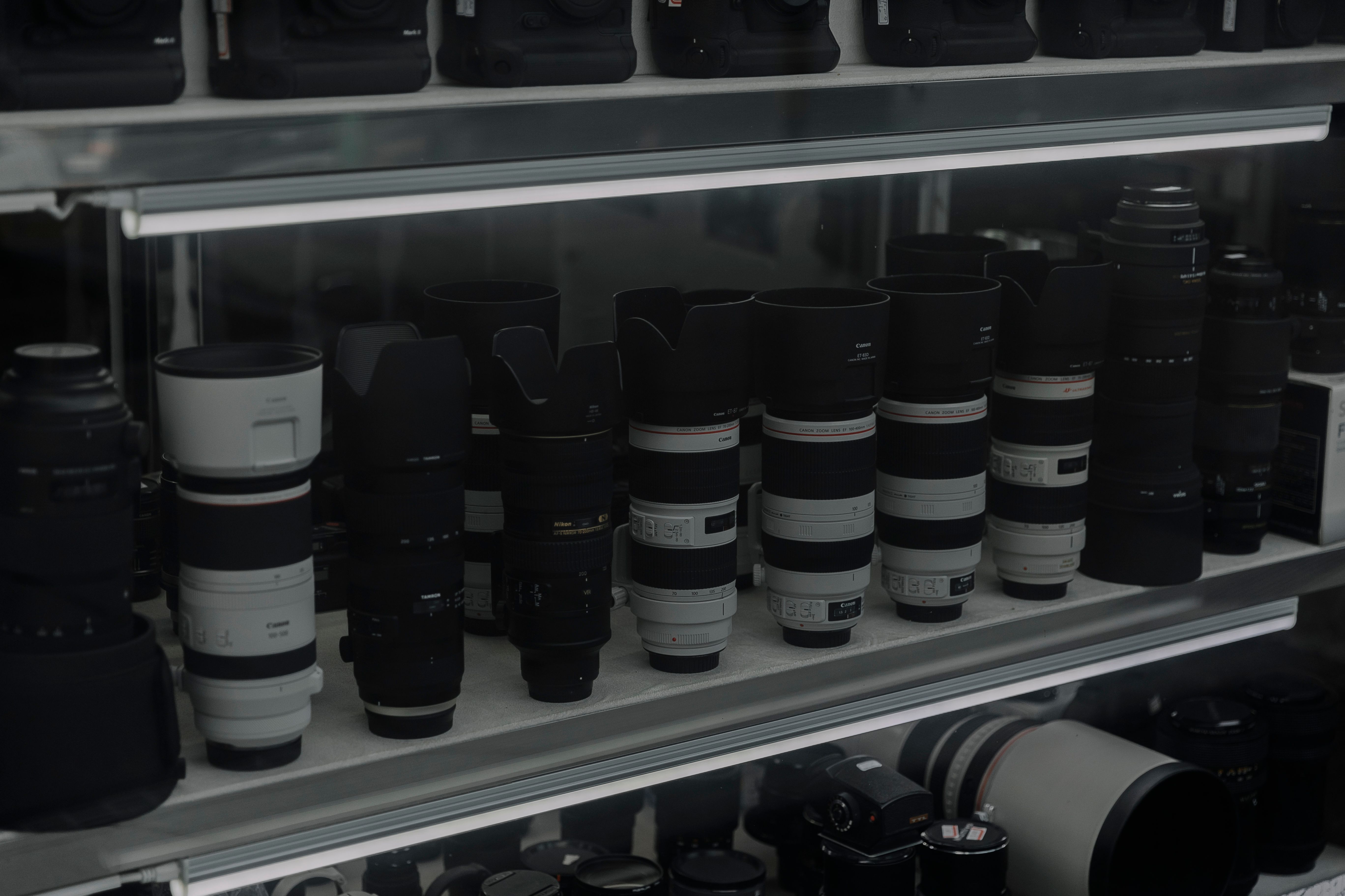 Display of Lenses · Free Stock Photo