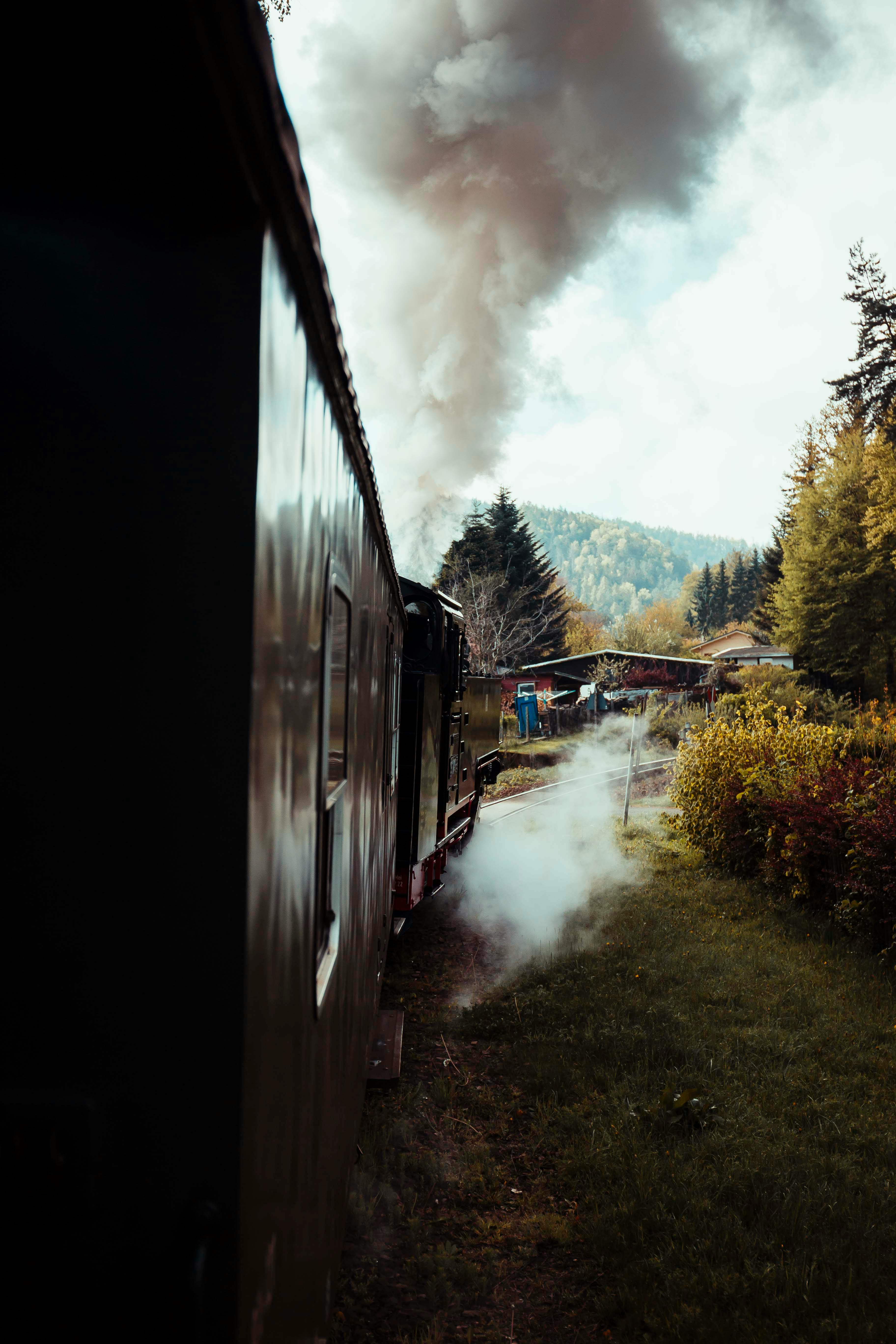 Train in Railway · Free Stock Photo