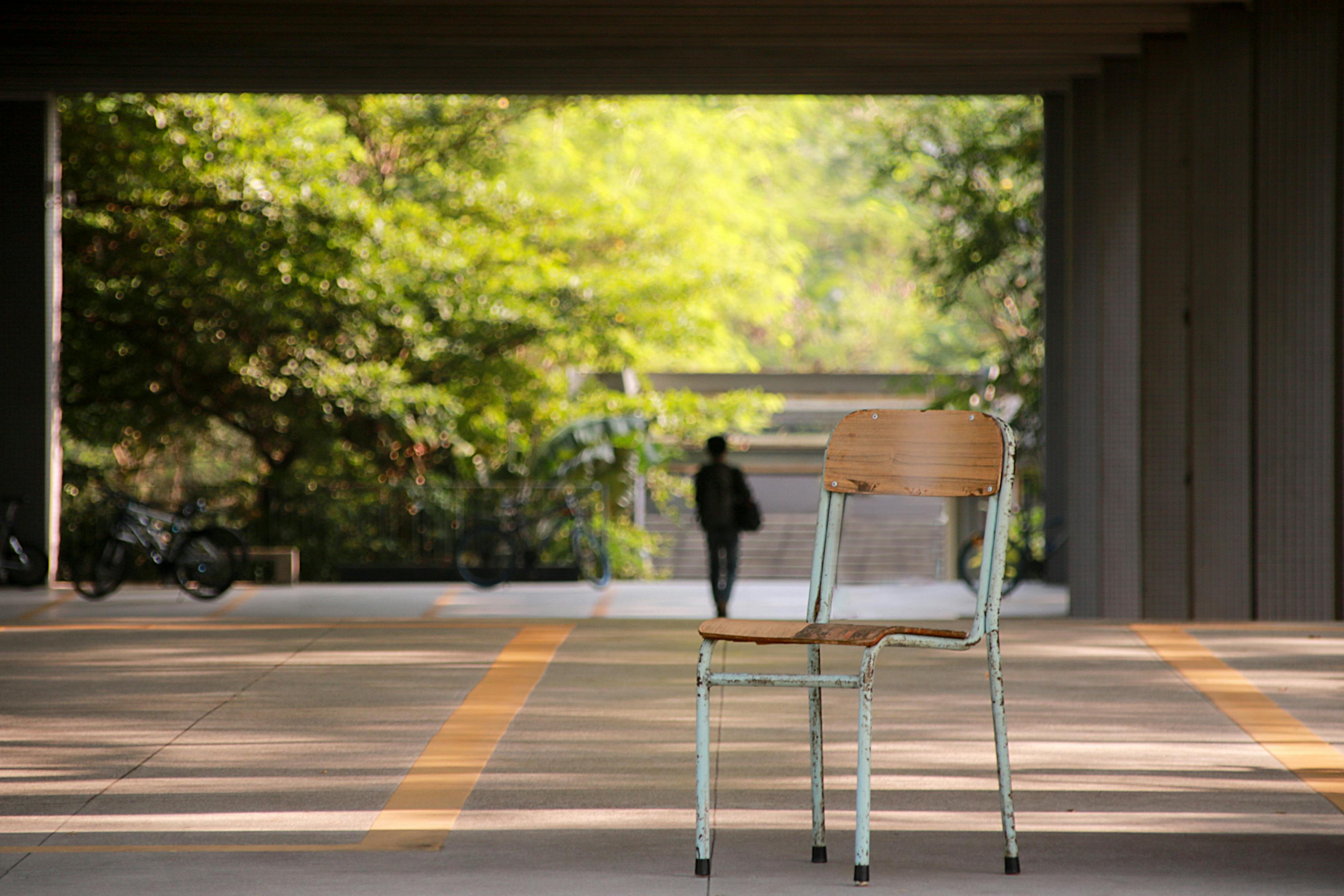 Empty Chair Under The Bridge · Free Stock Photo