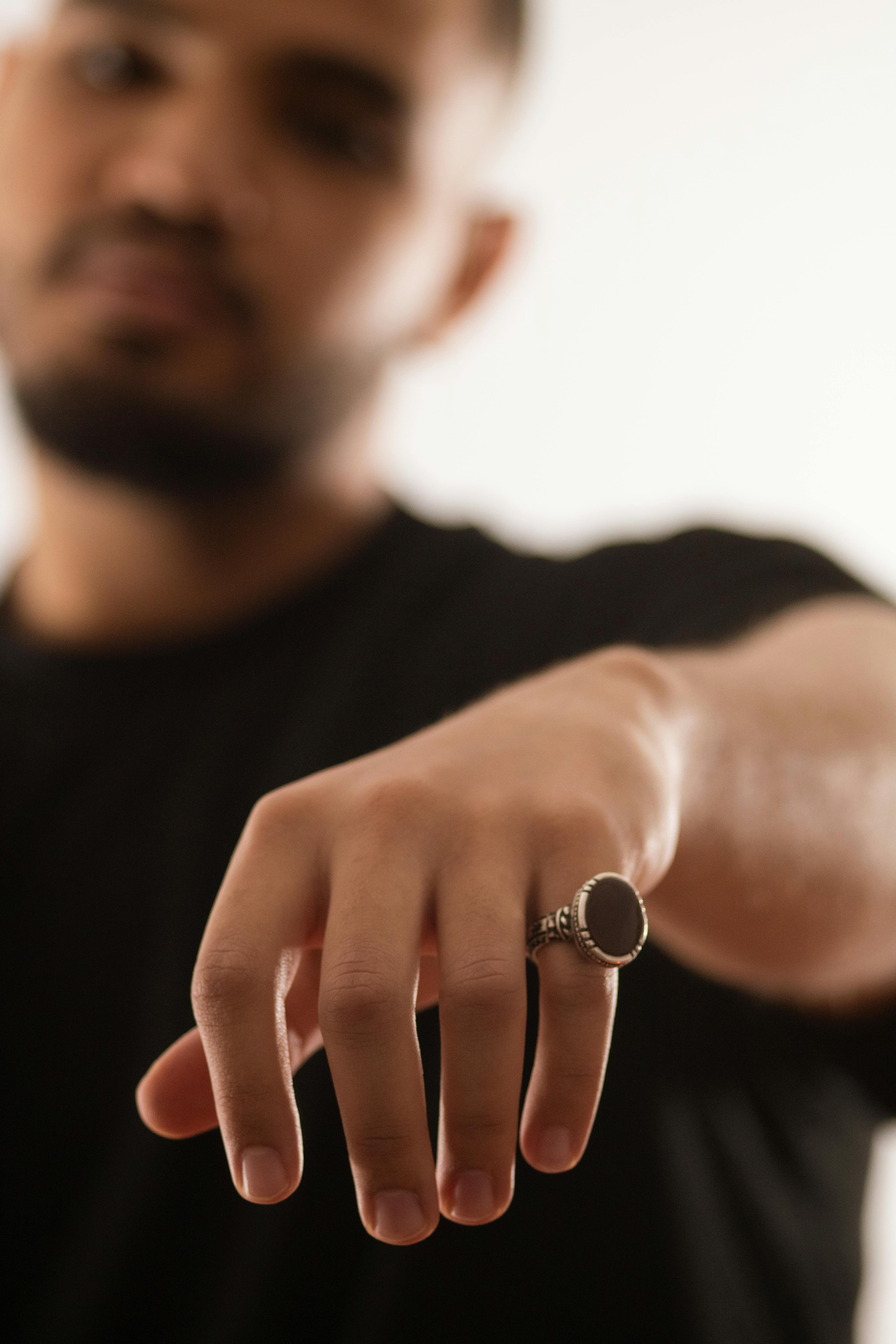 Ring on Man Hand · Free Stock Photo
