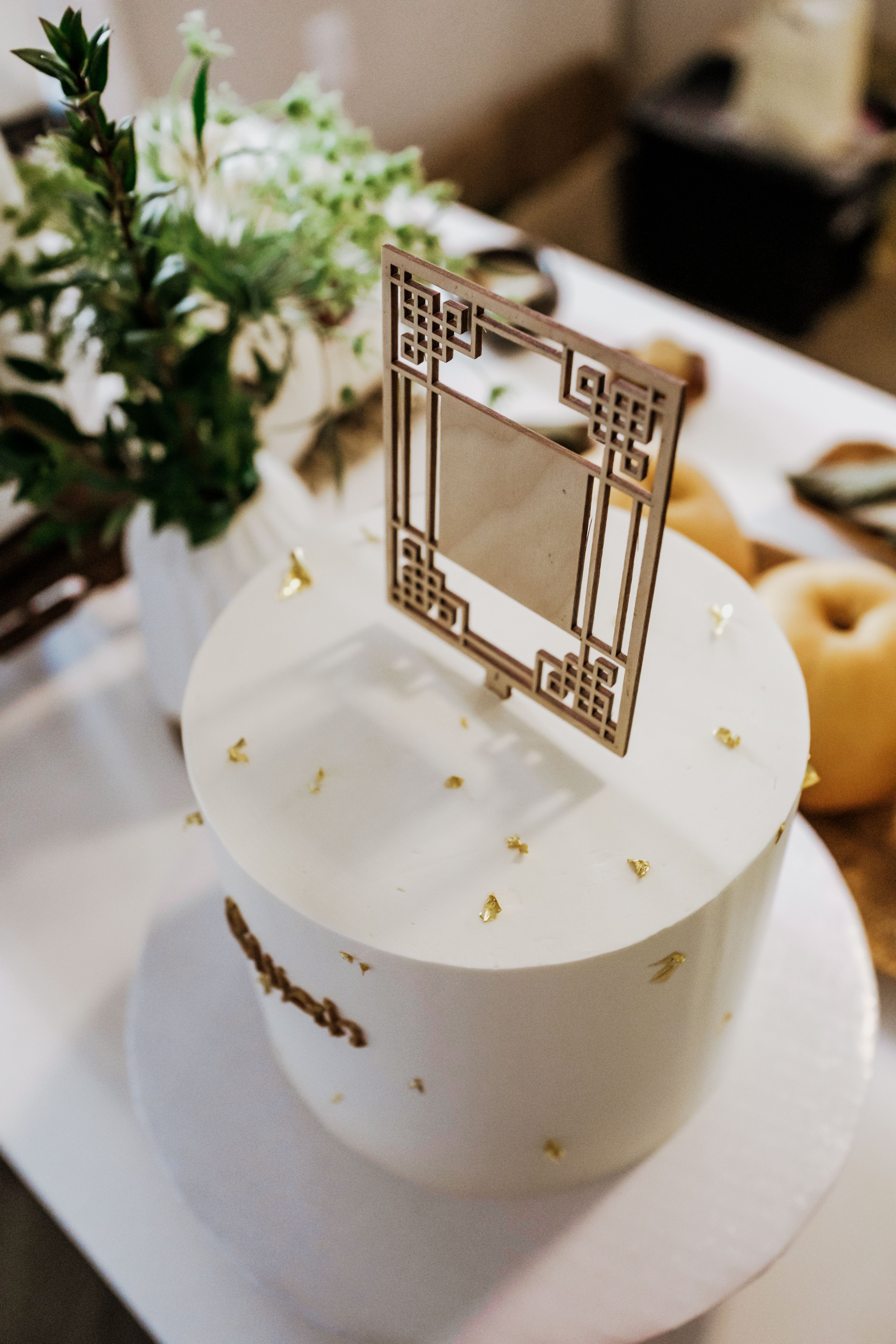 Sweet White Cake for Dohl in Korea · Free Stock Photo