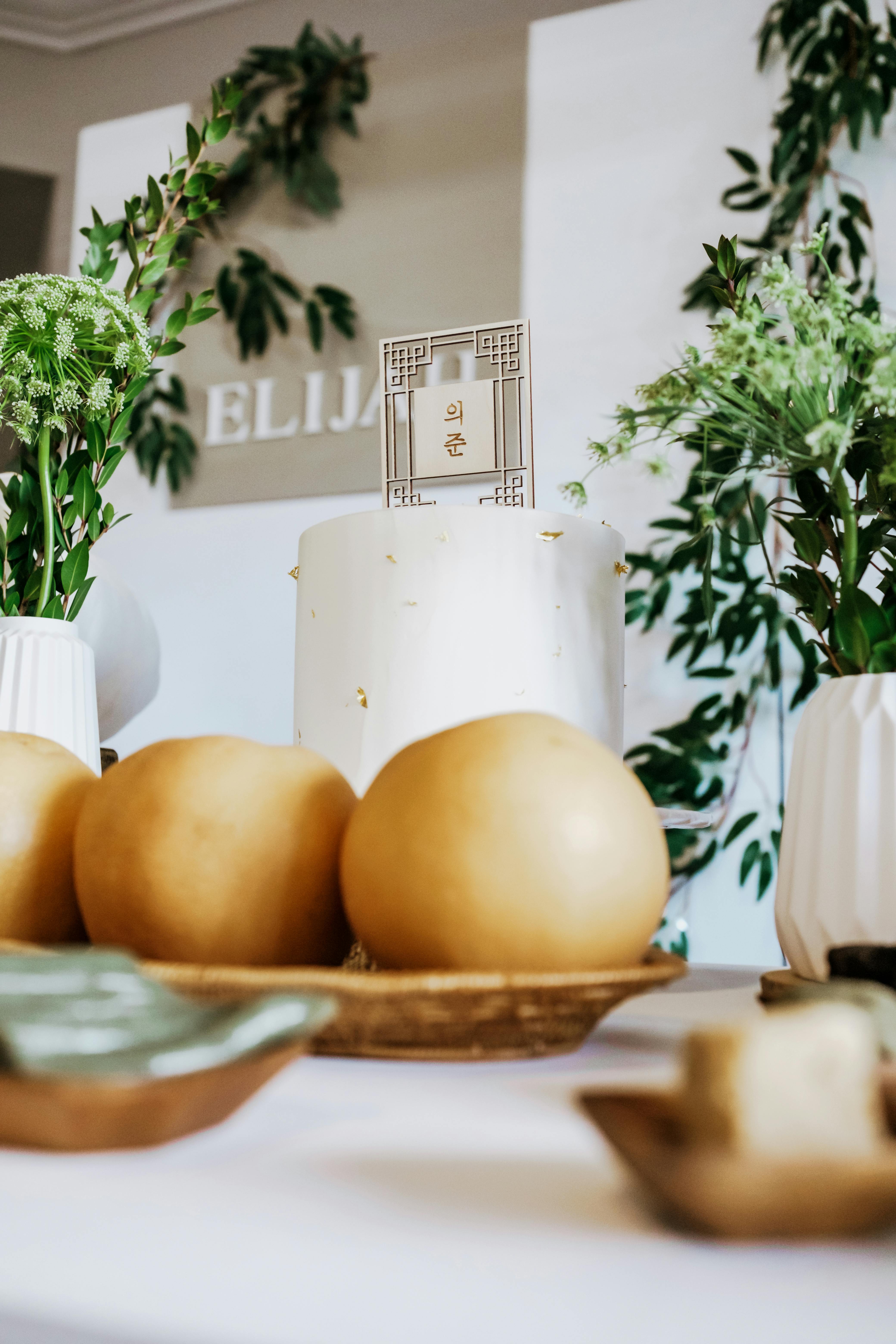 Decorations on Table for Dohl Birthday in Korea · Free Stock Photo
