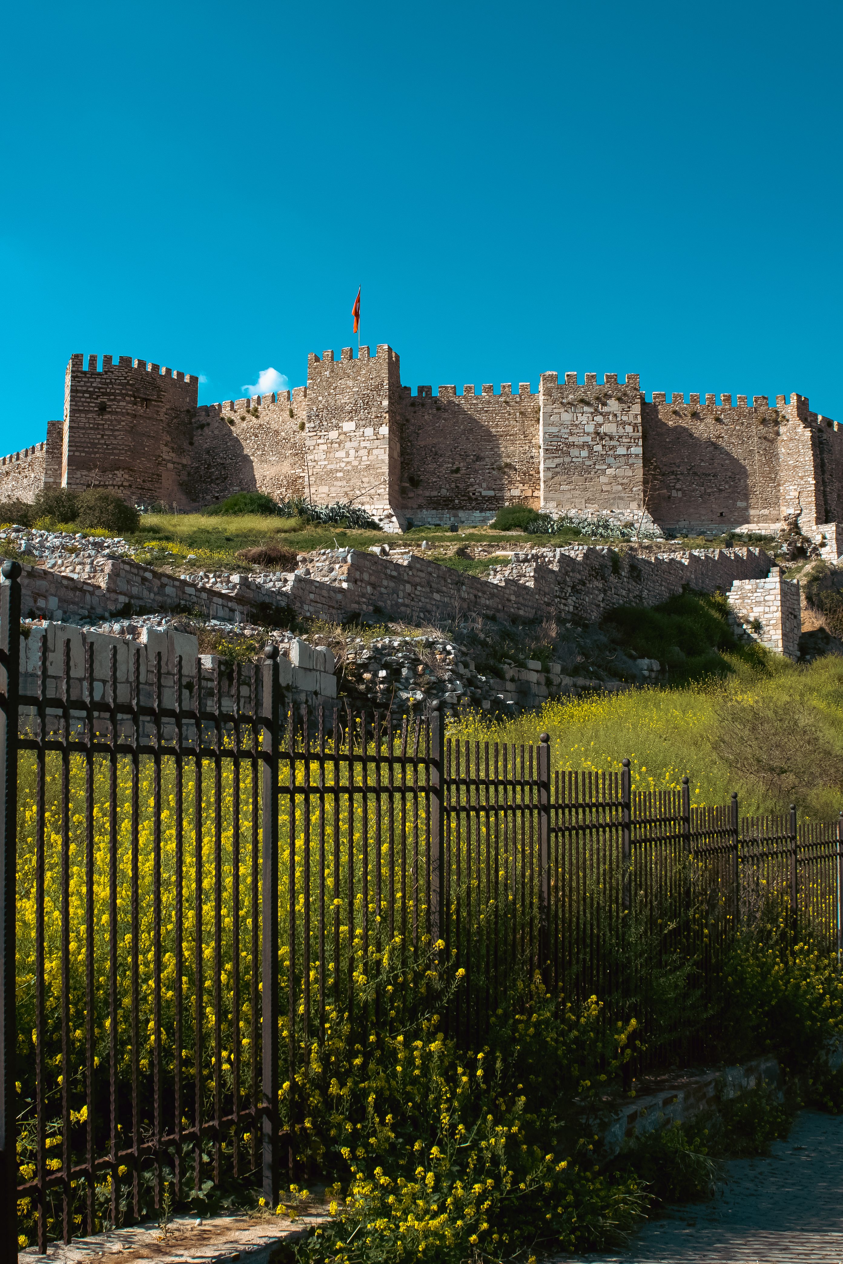 Ruins of Ayasuluk Citadel in Turkey · Free Stock Photo
