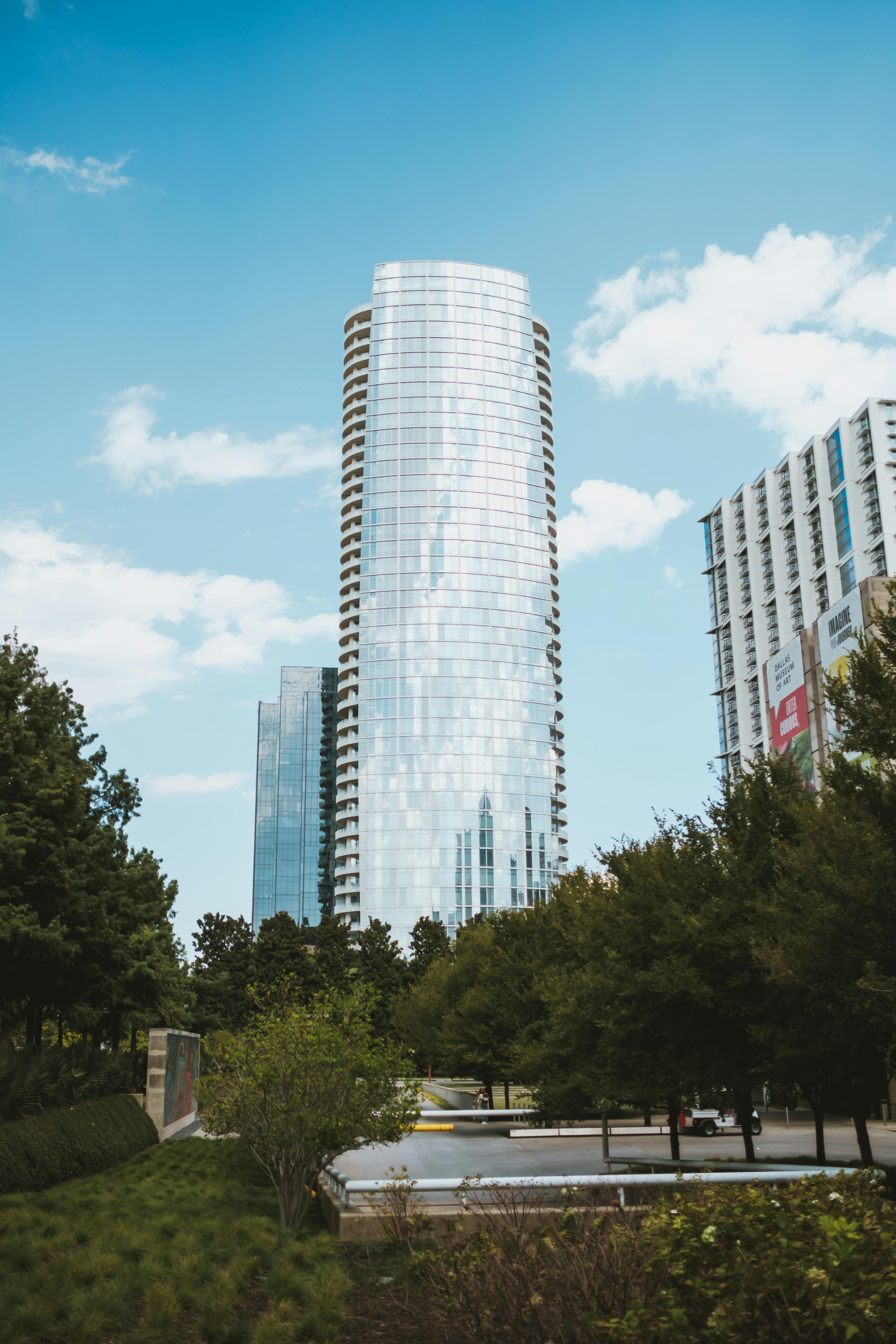 Downtown Dallas Skyline with Modern Skyscrapers · Free Stock Photo