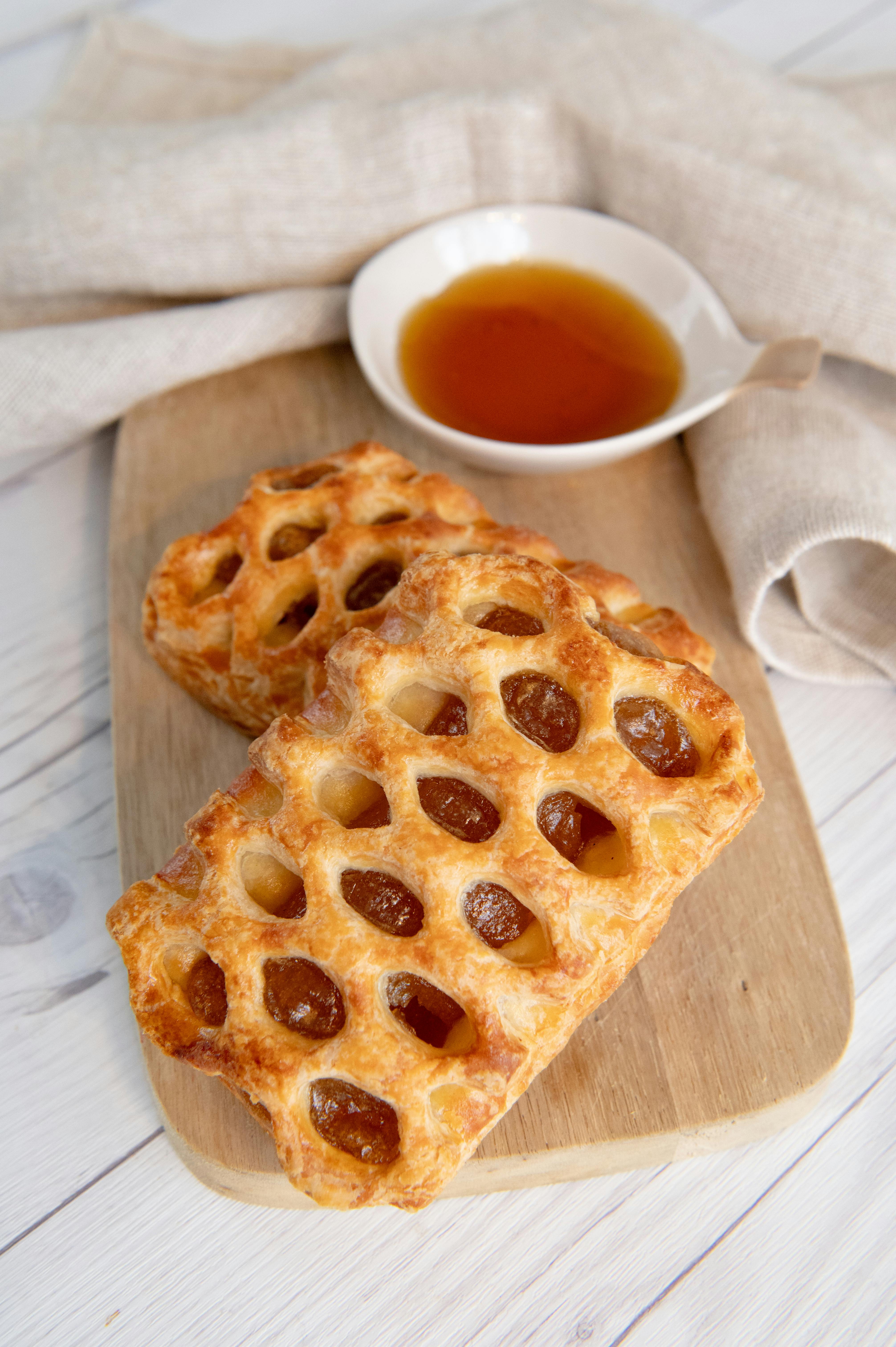 Close-up of Sweet Pastries with Filling · Free Stock Photo