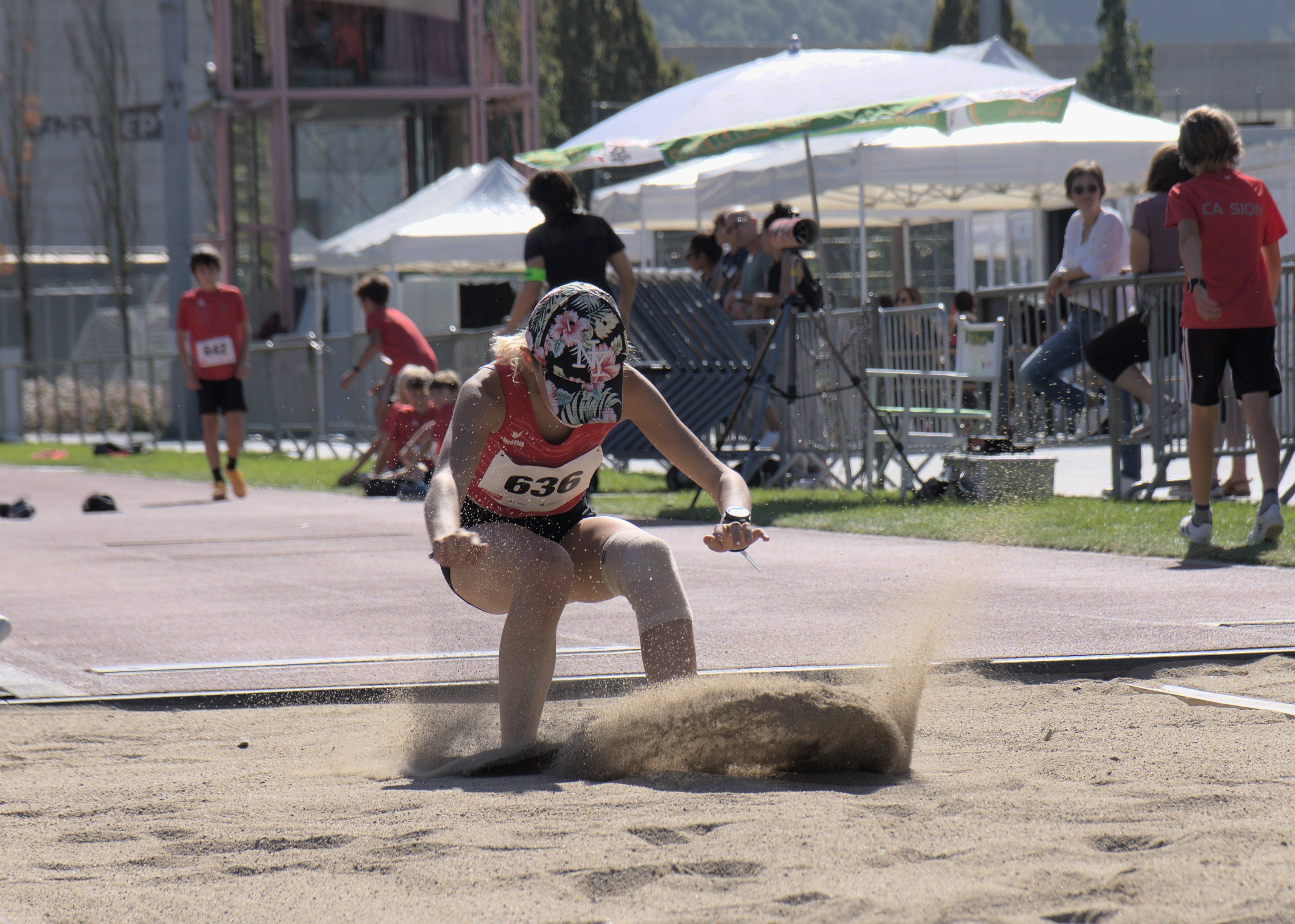 Person Doing the Long Jump · Free Stock Photo