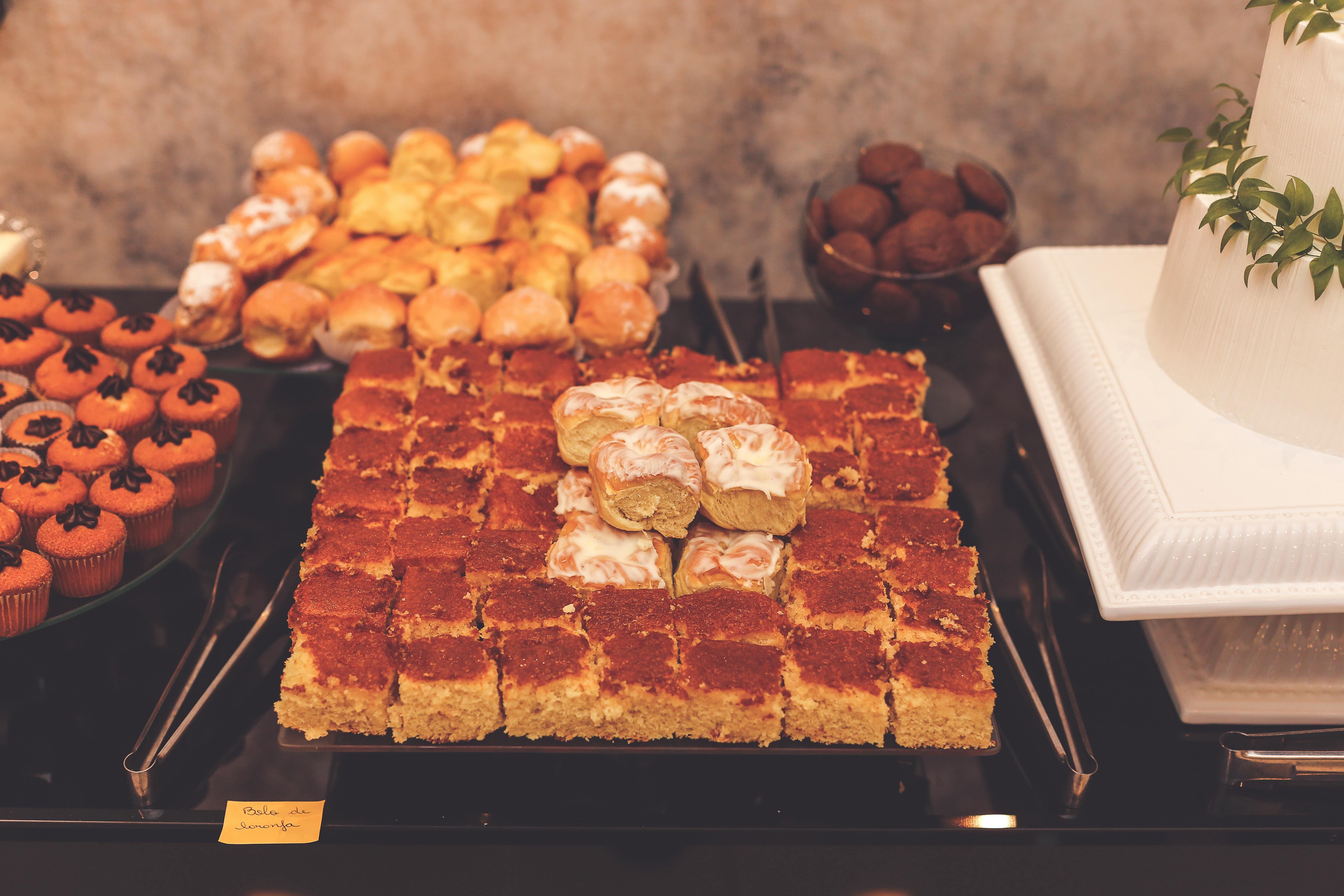Brown Cakes On A Tray · Free Stock Photo