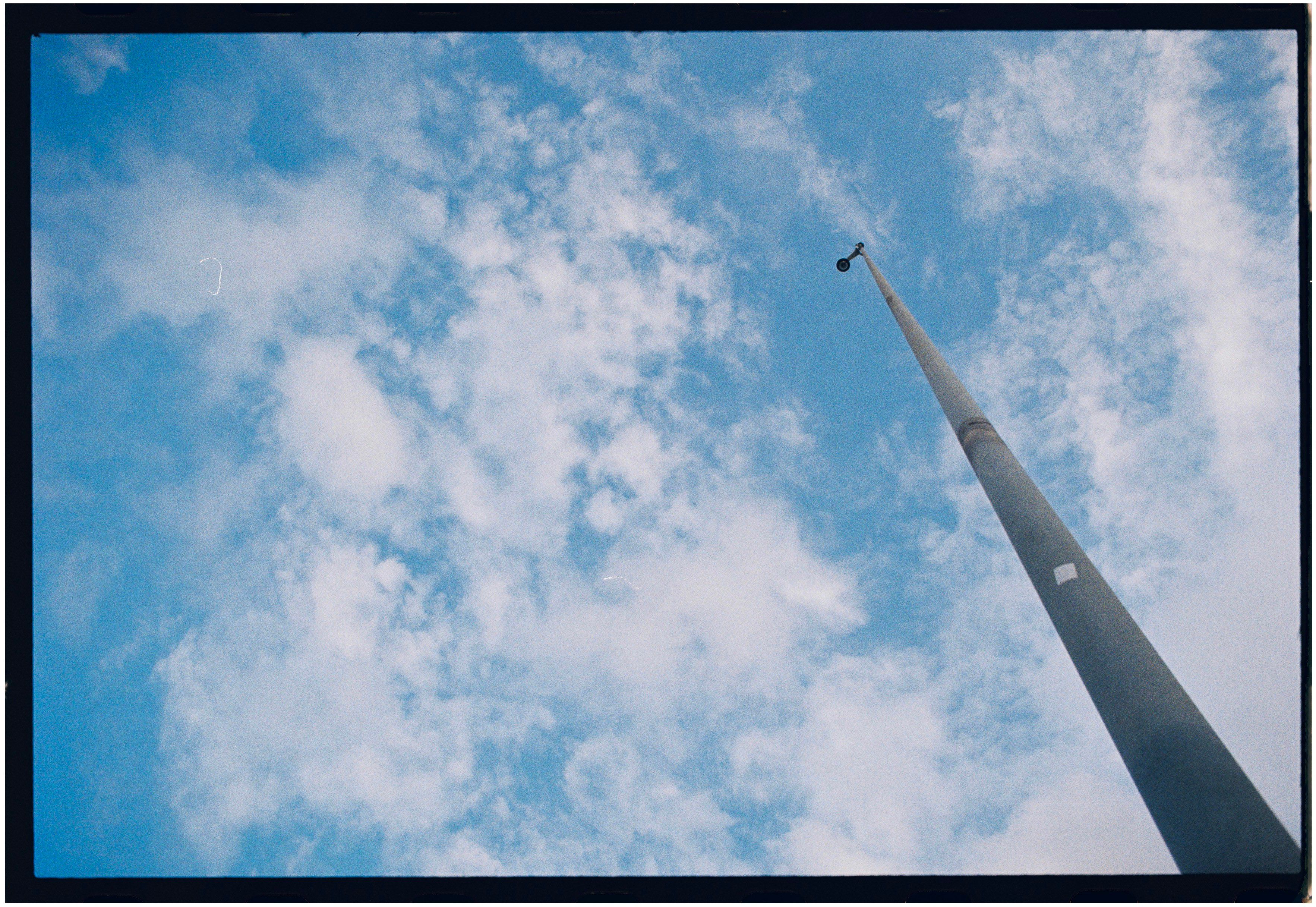 Low Angle Shot of a Steel Pole · Free Stock Photo