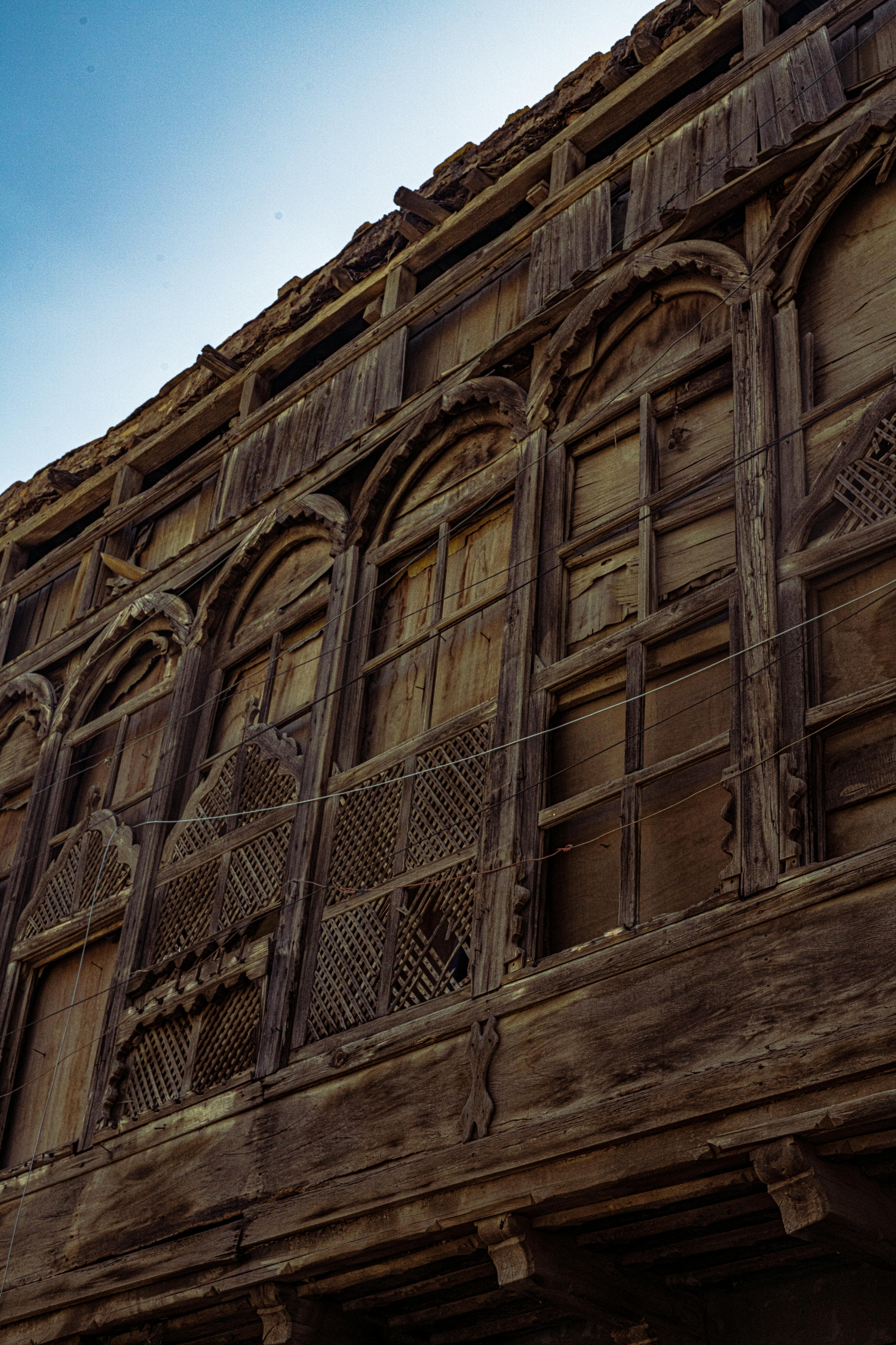 A Wooden Facade of the Building, Basra, Iraq · Free Stock Photo