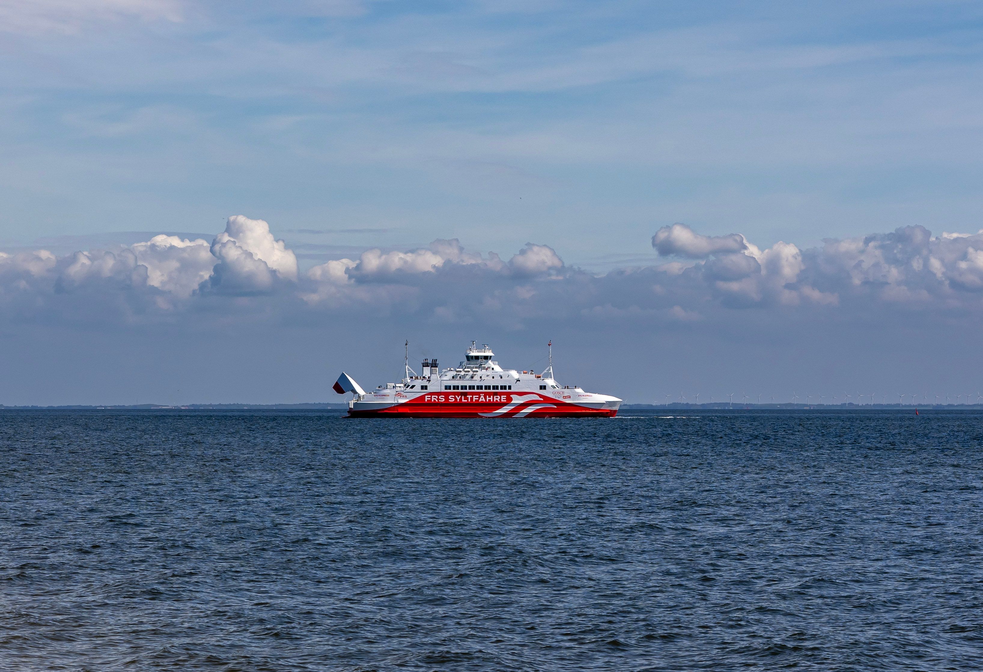 Ferry Sailing on Sea · Free Stock Photo