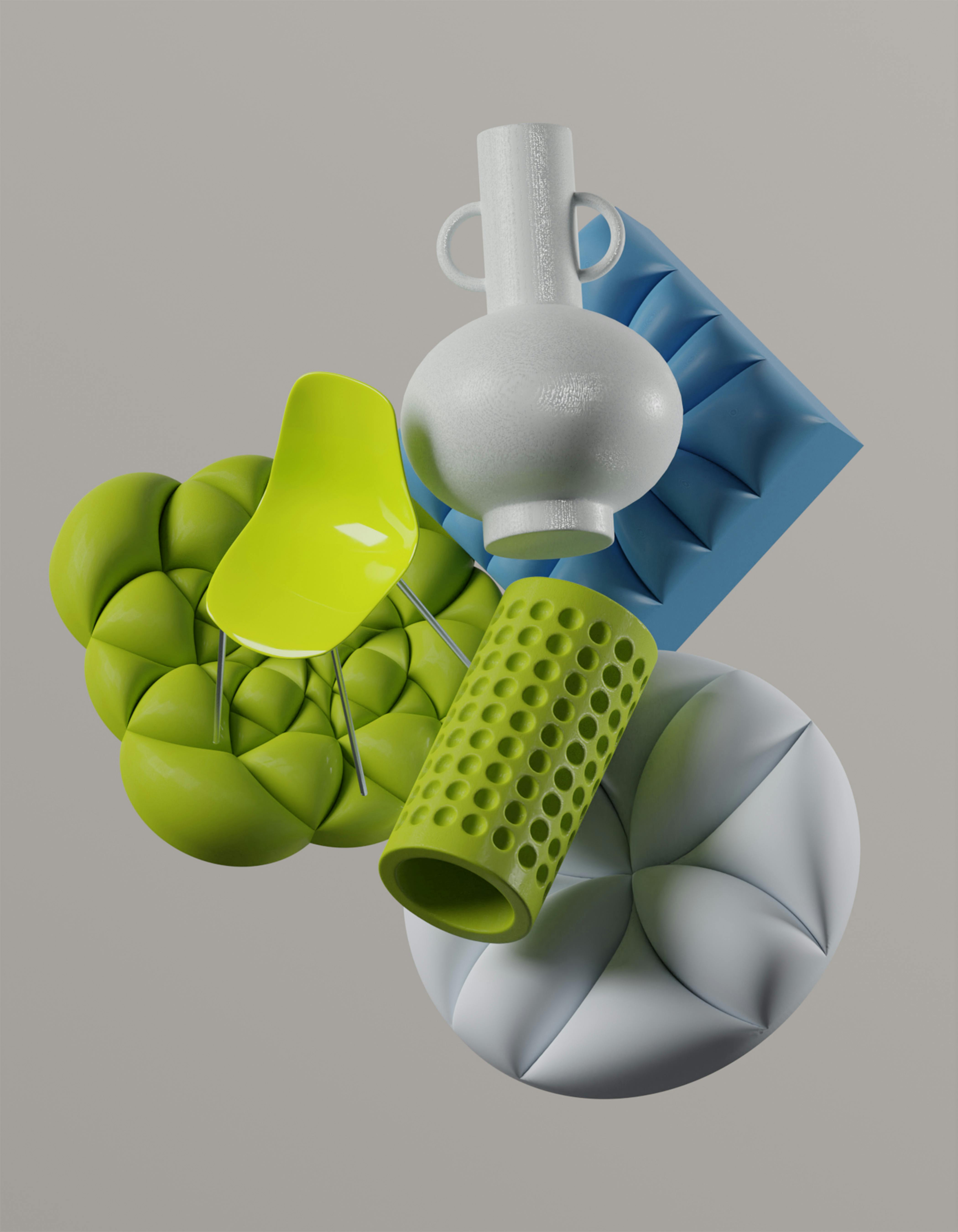 Objects against White Background · Free Stock Photo