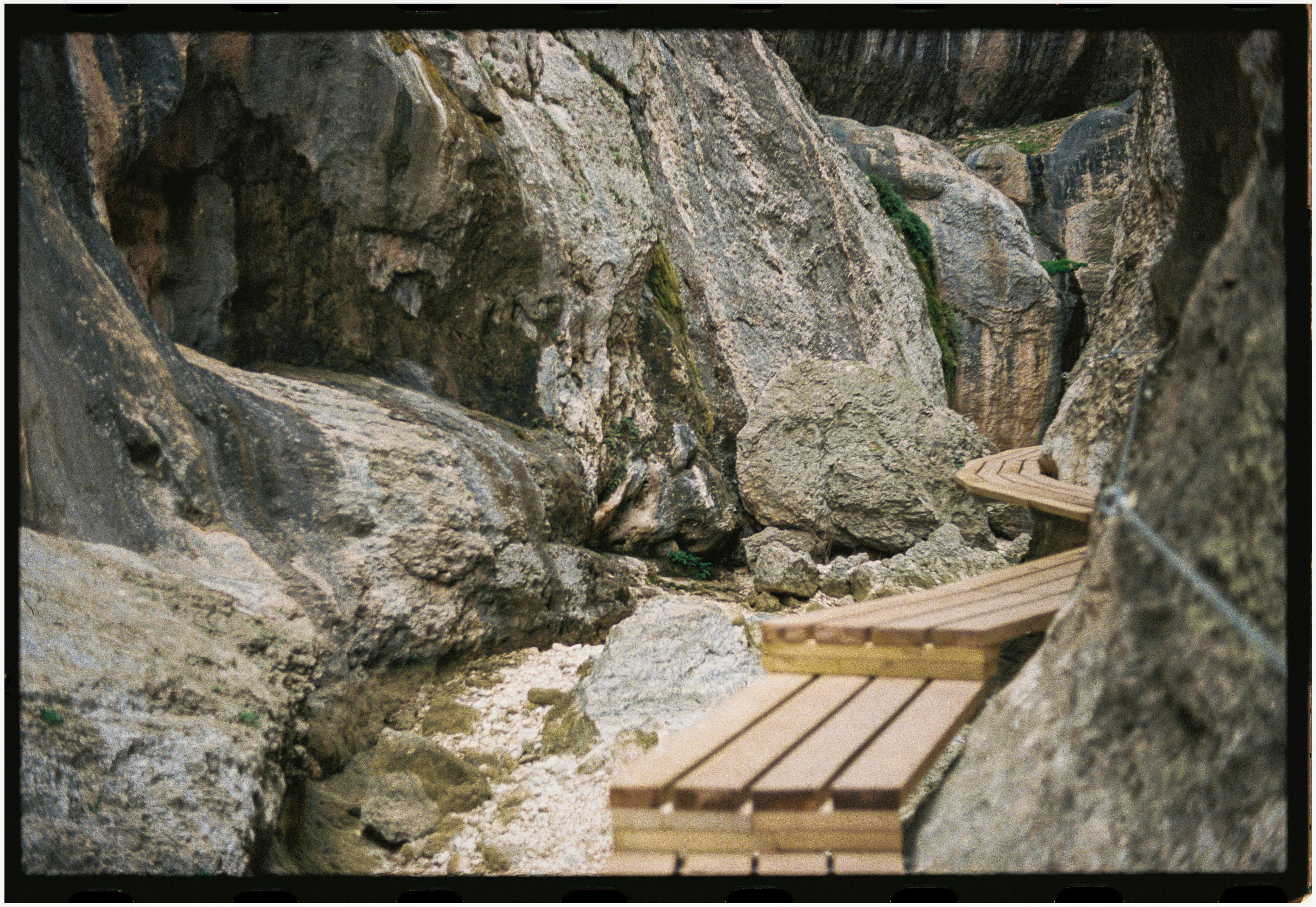 Photo of a Boardwalk along the Rock Formations · Free Stock Photo