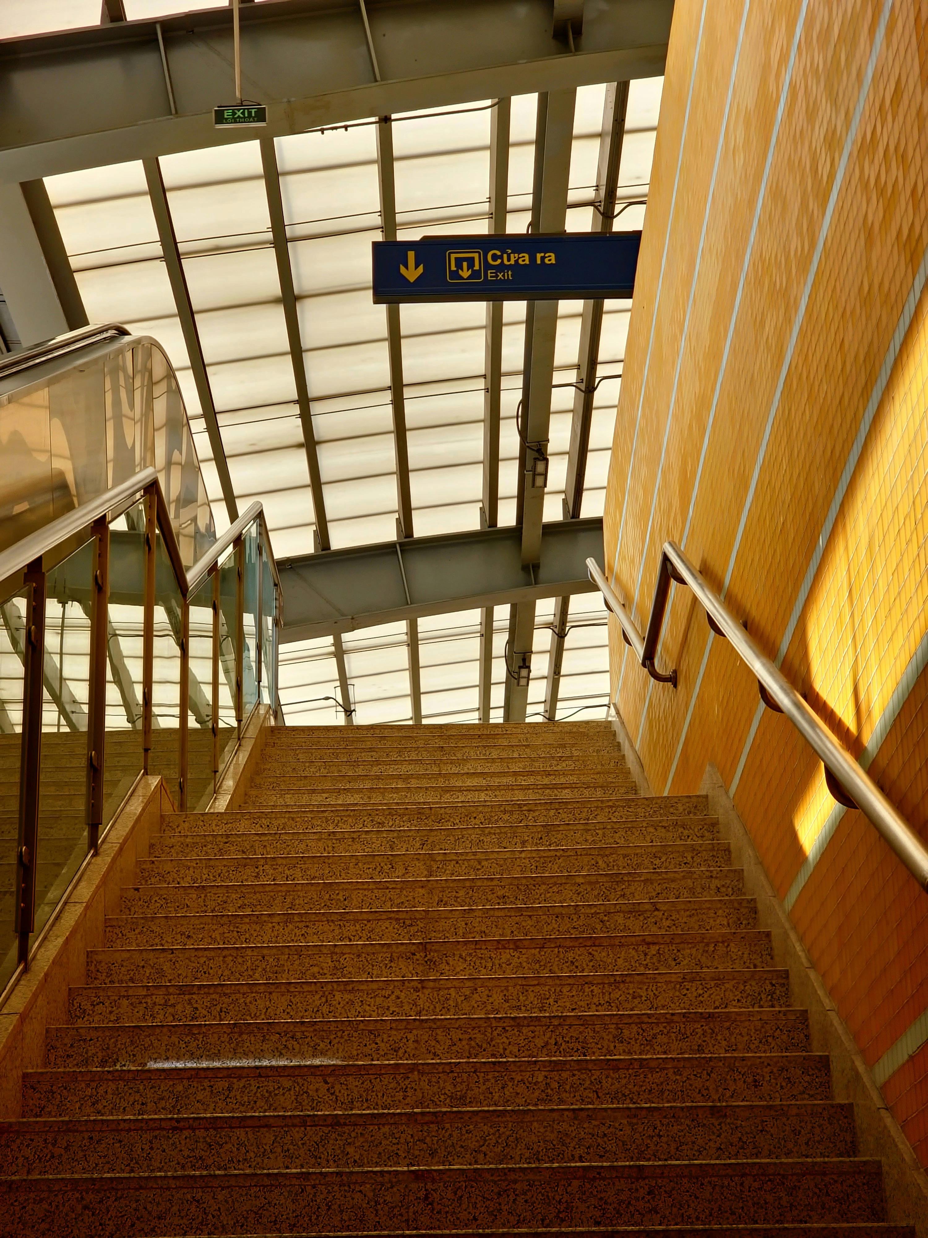 Low Angle Shot of a Staircase · Free Stock Photo