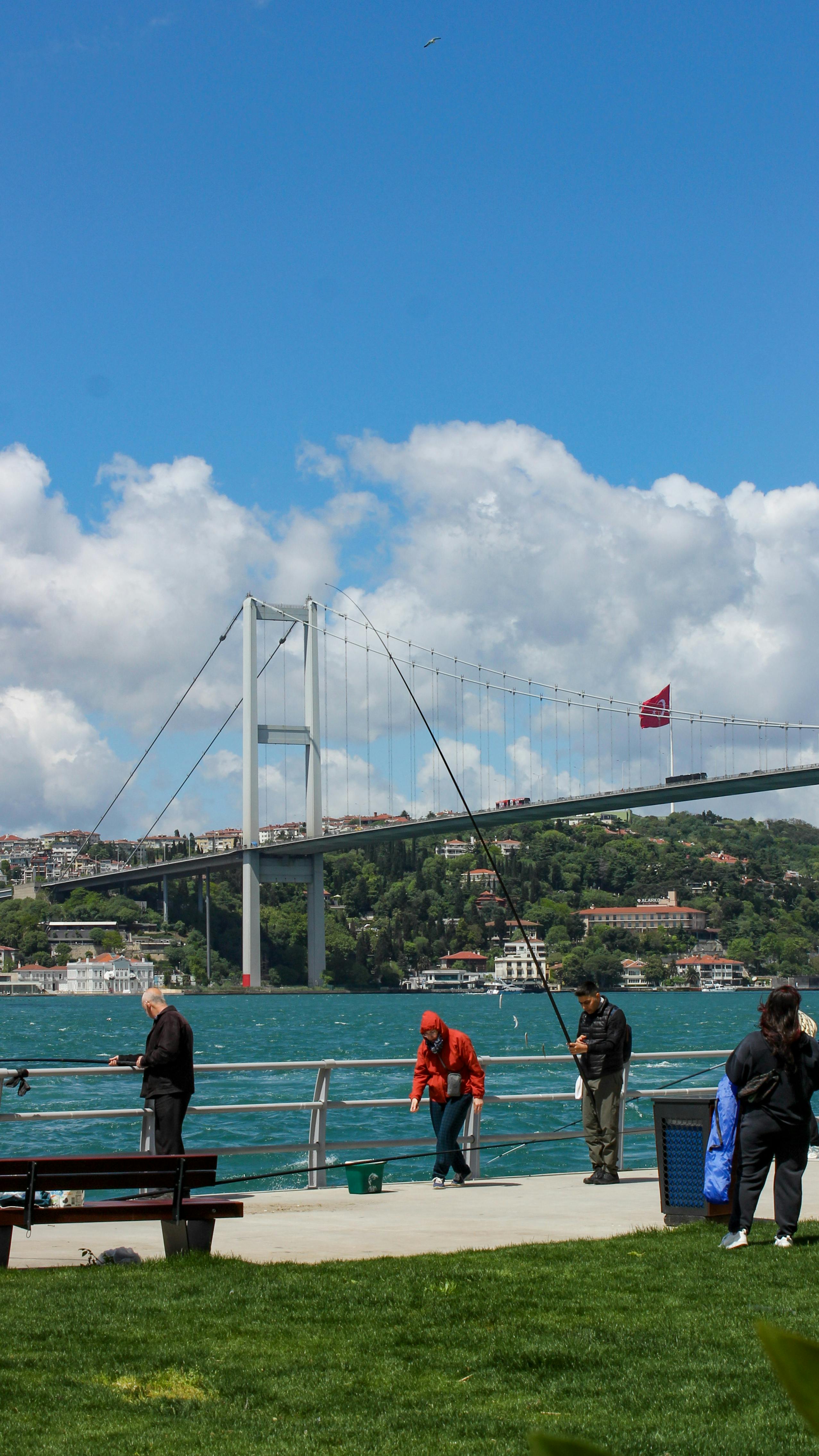 People on Promenade in Istanbul in Turkey · Free Stock Photo