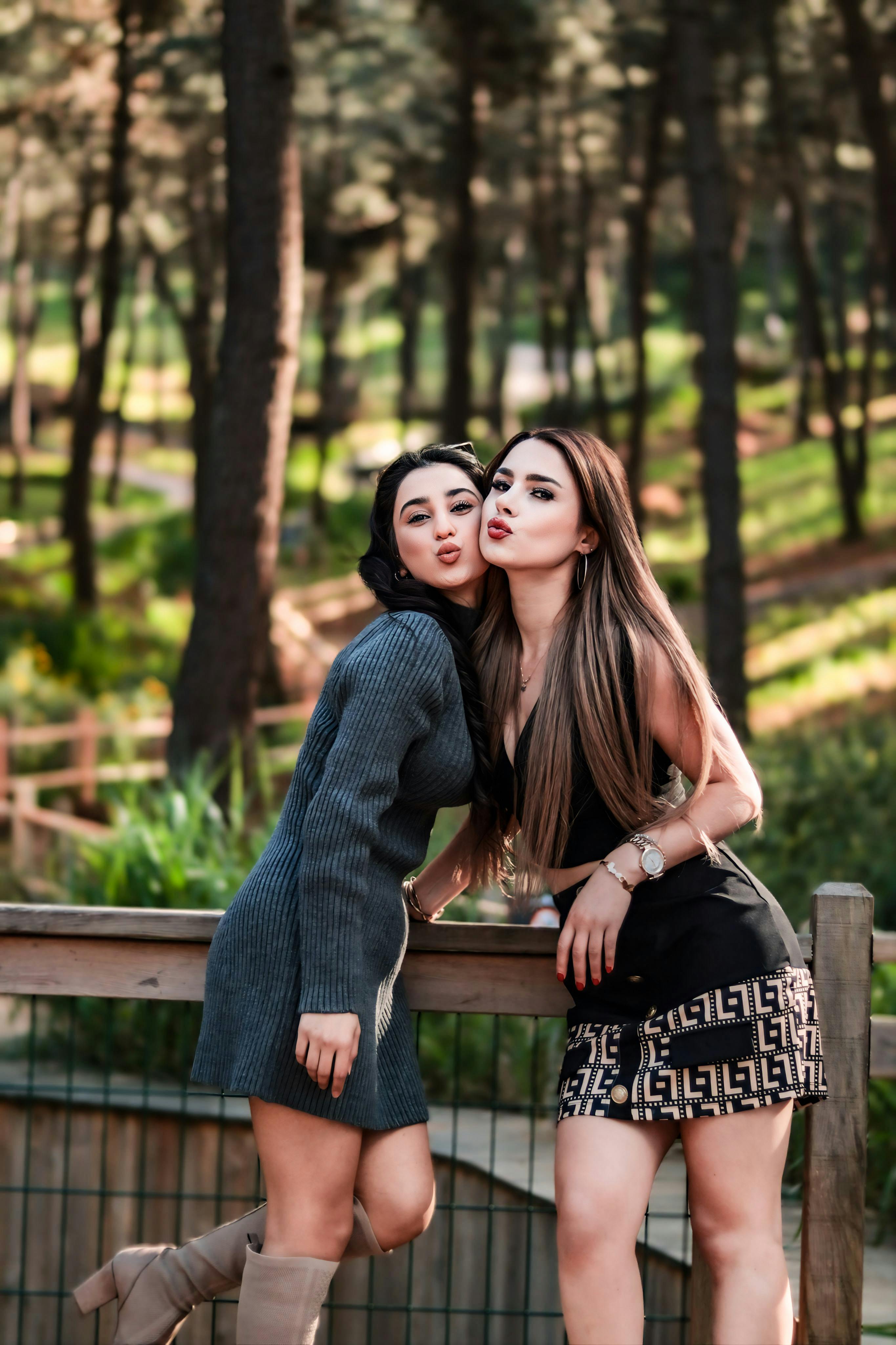 Two Women in a Park · Free Stock Photo