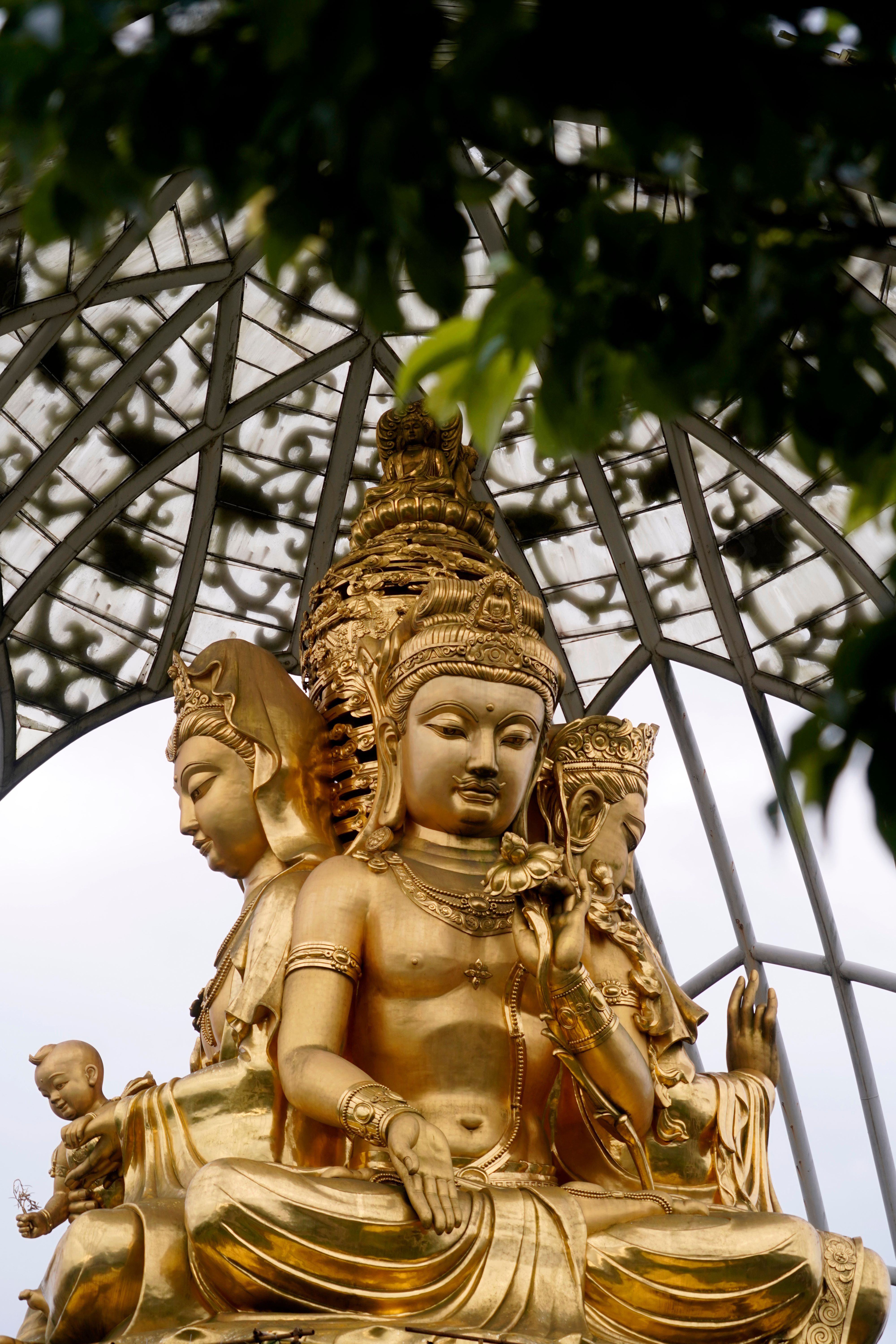 Statue of Buddha in the Huaxing Temple, Shenzhen, China · Free Stock Photo