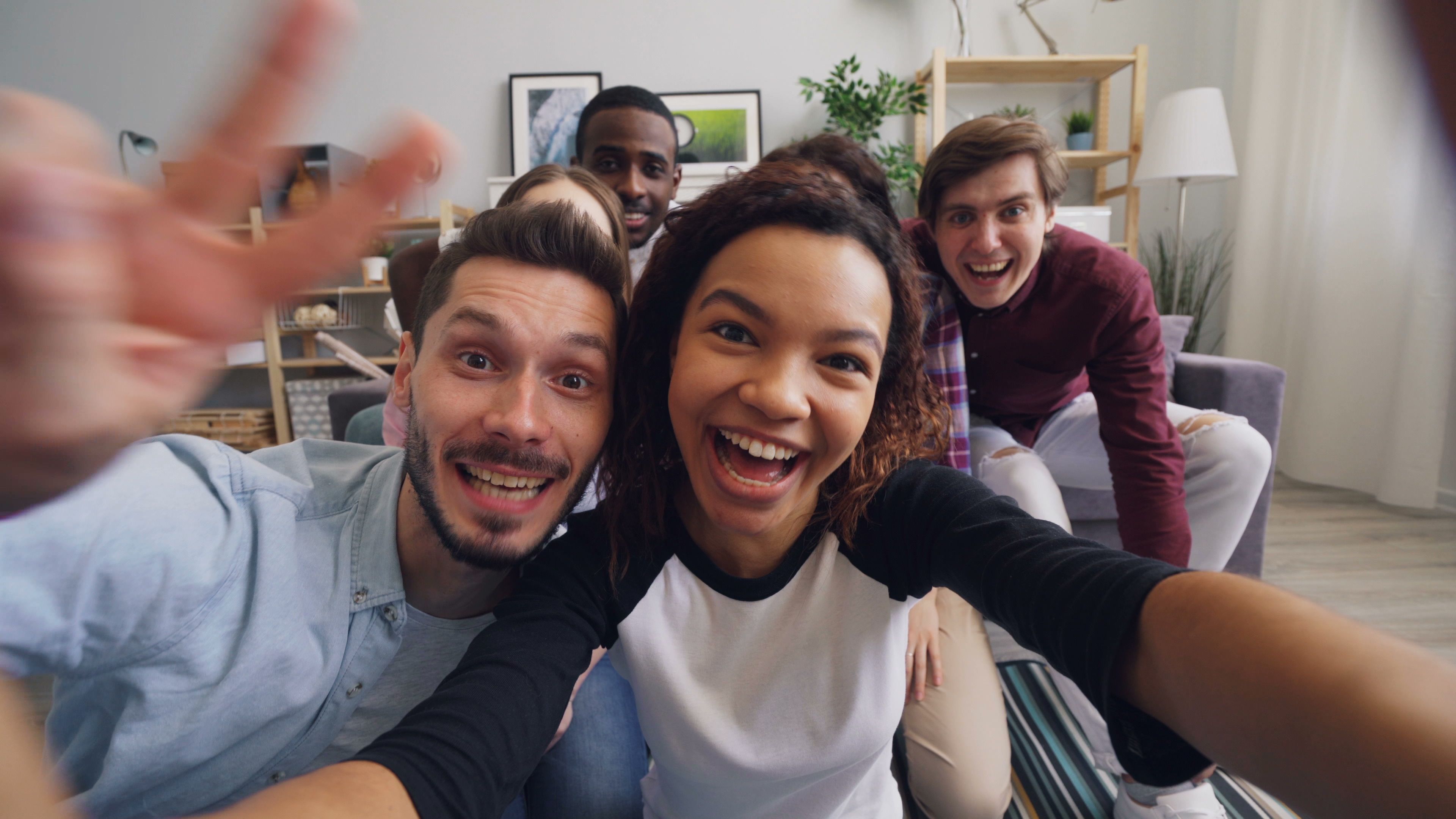 A group of people taking a selfie together · Free Stock Photo