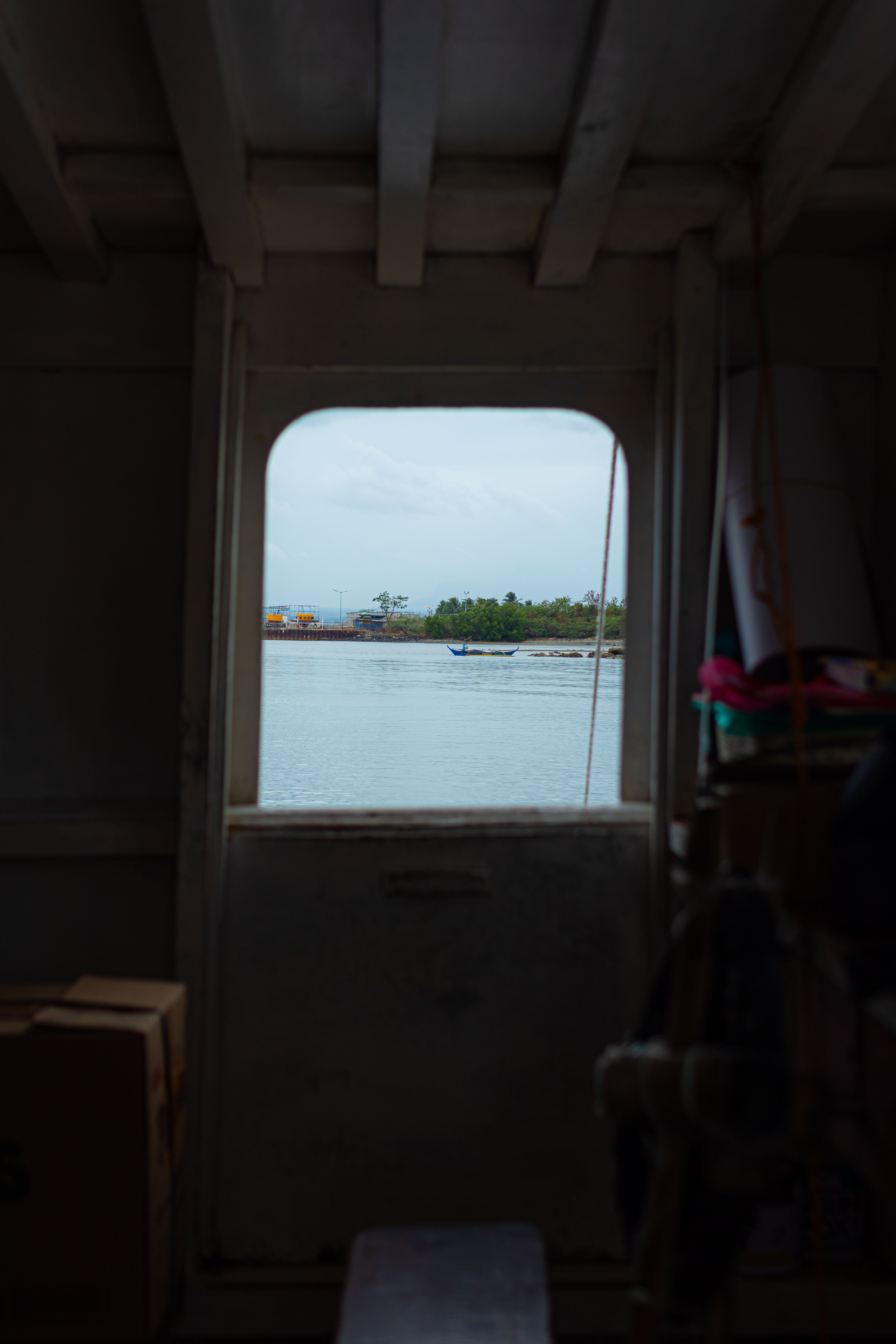 Window of Ship on Seashore · Free Stock Photo