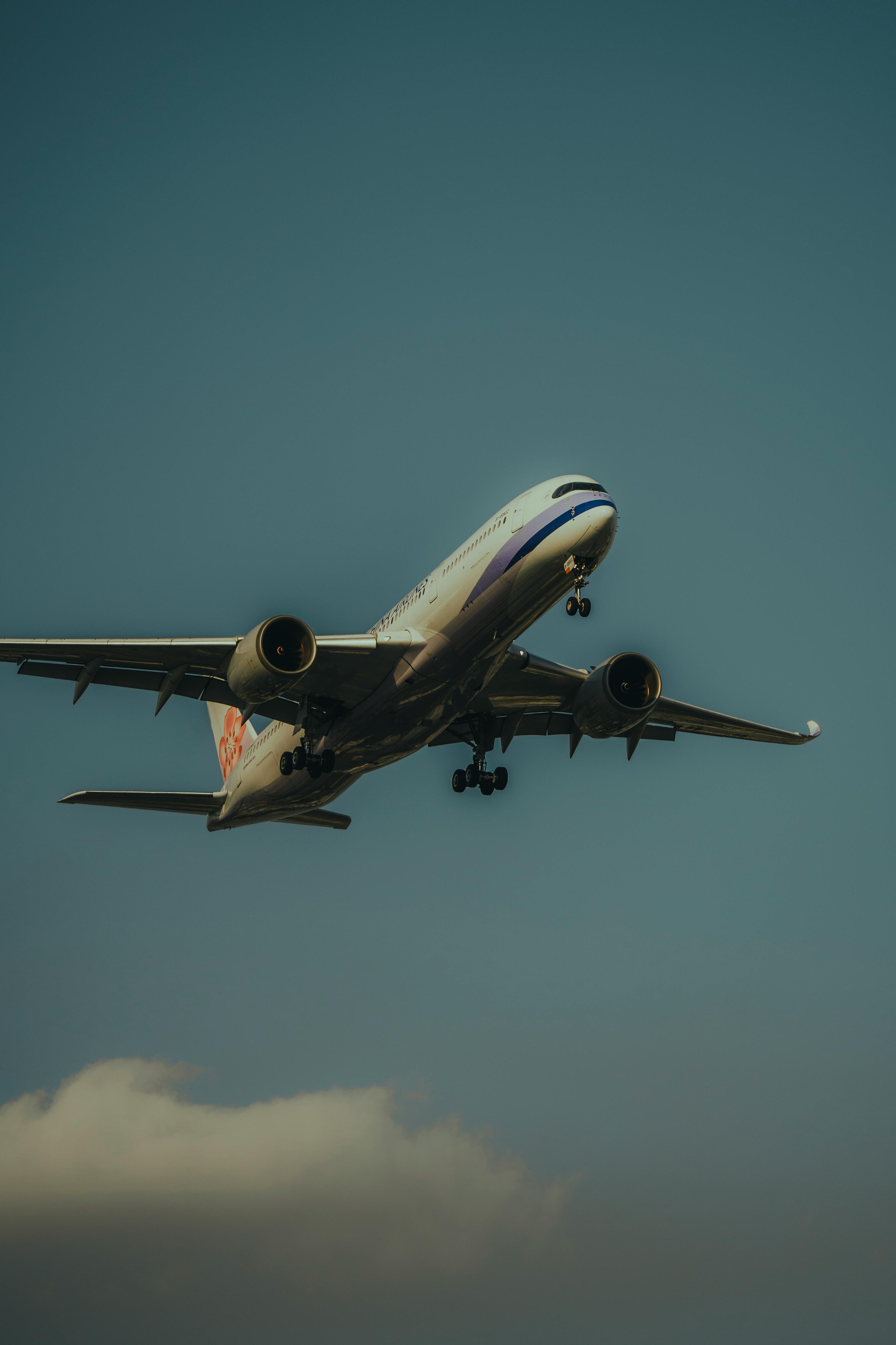 Areal Photography of Airplane Engine · Free Stock Photo