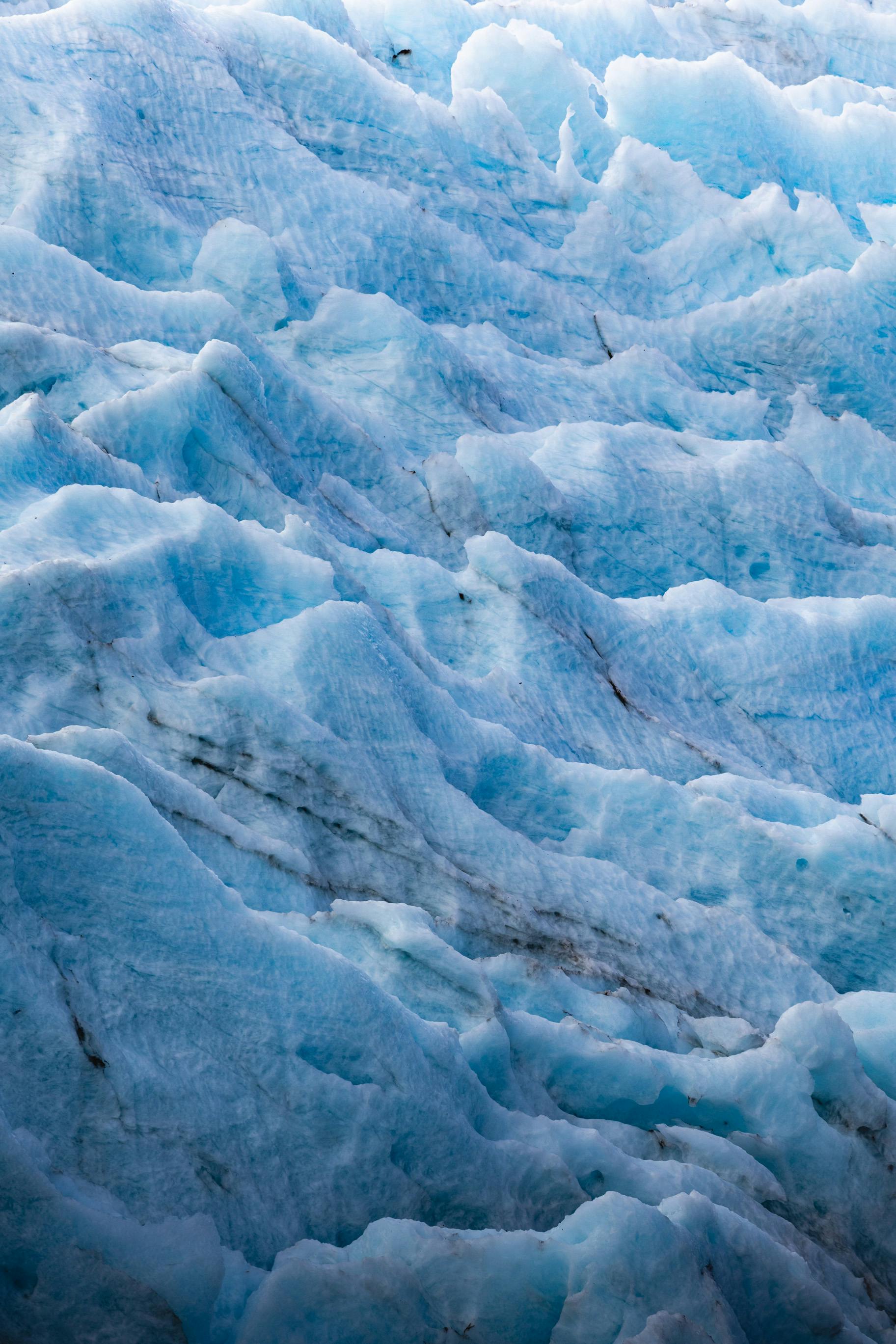Texture of Glacier · Free Stock Photo