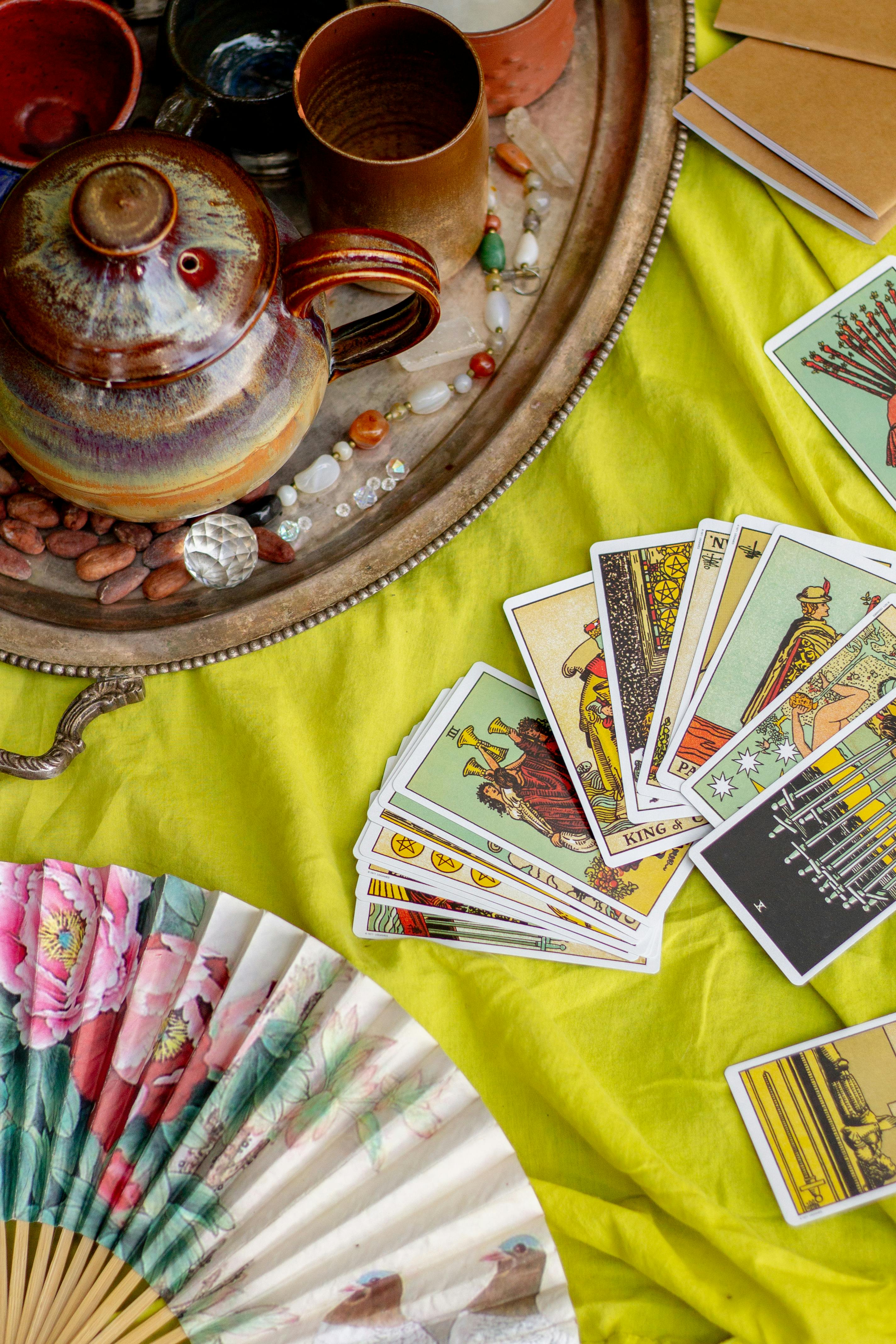 Tarot Cards at Cacao Ceremony · Free Stock Photo