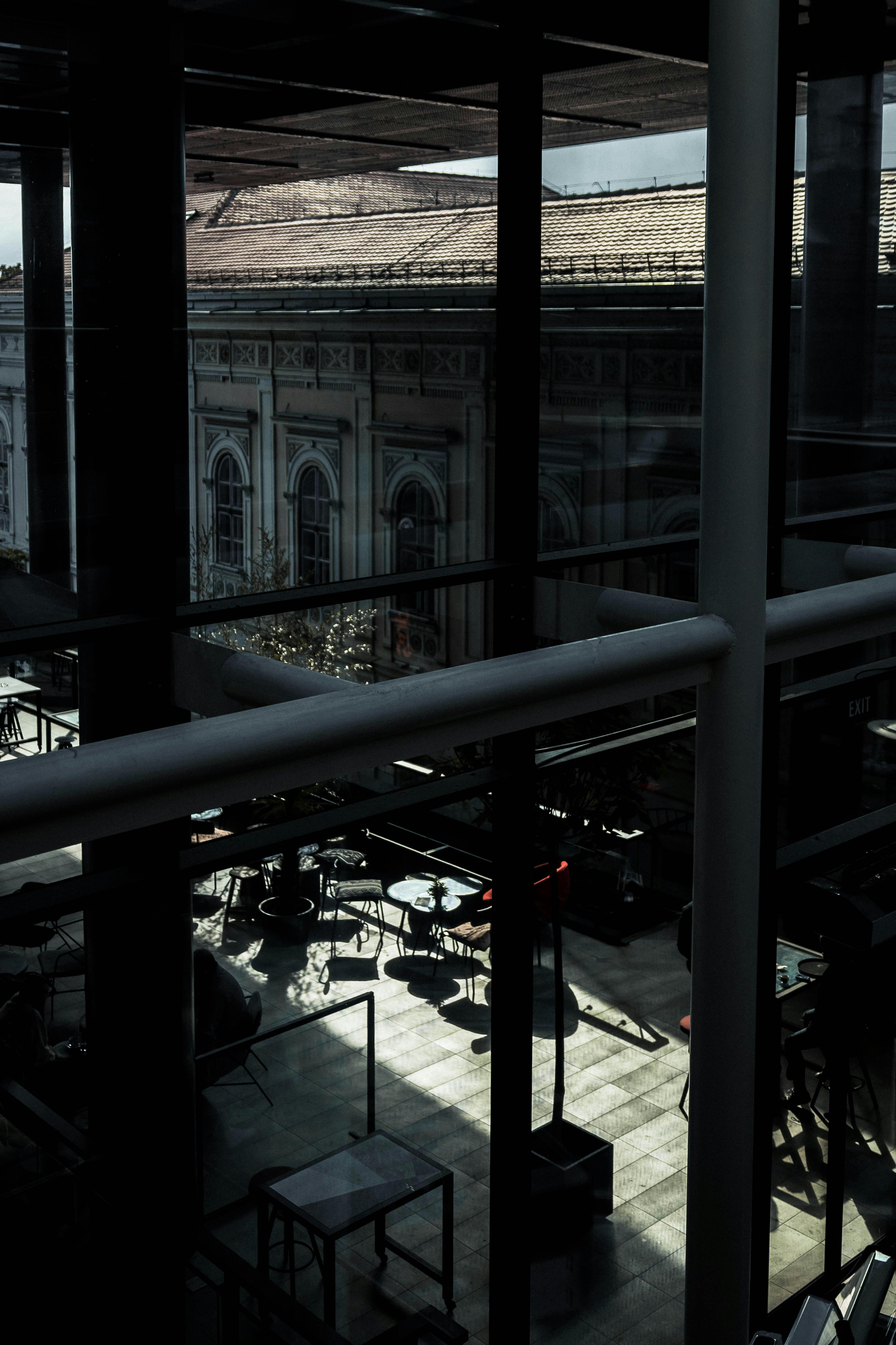 Structural Photography of Patio In Building · Free Stock Photo