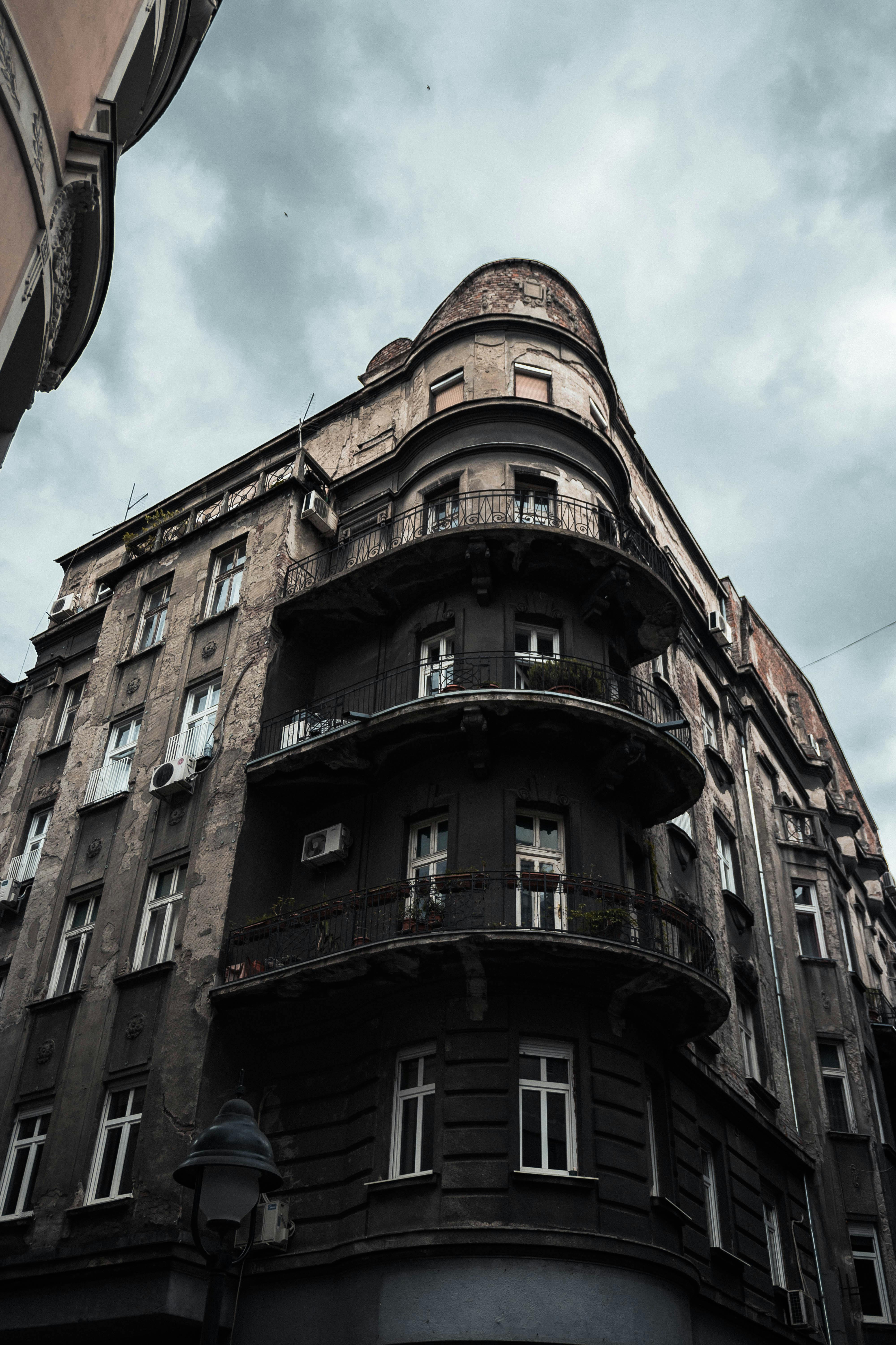 Low-angle Photo of Beige High-rise Building · Free Stock Photo