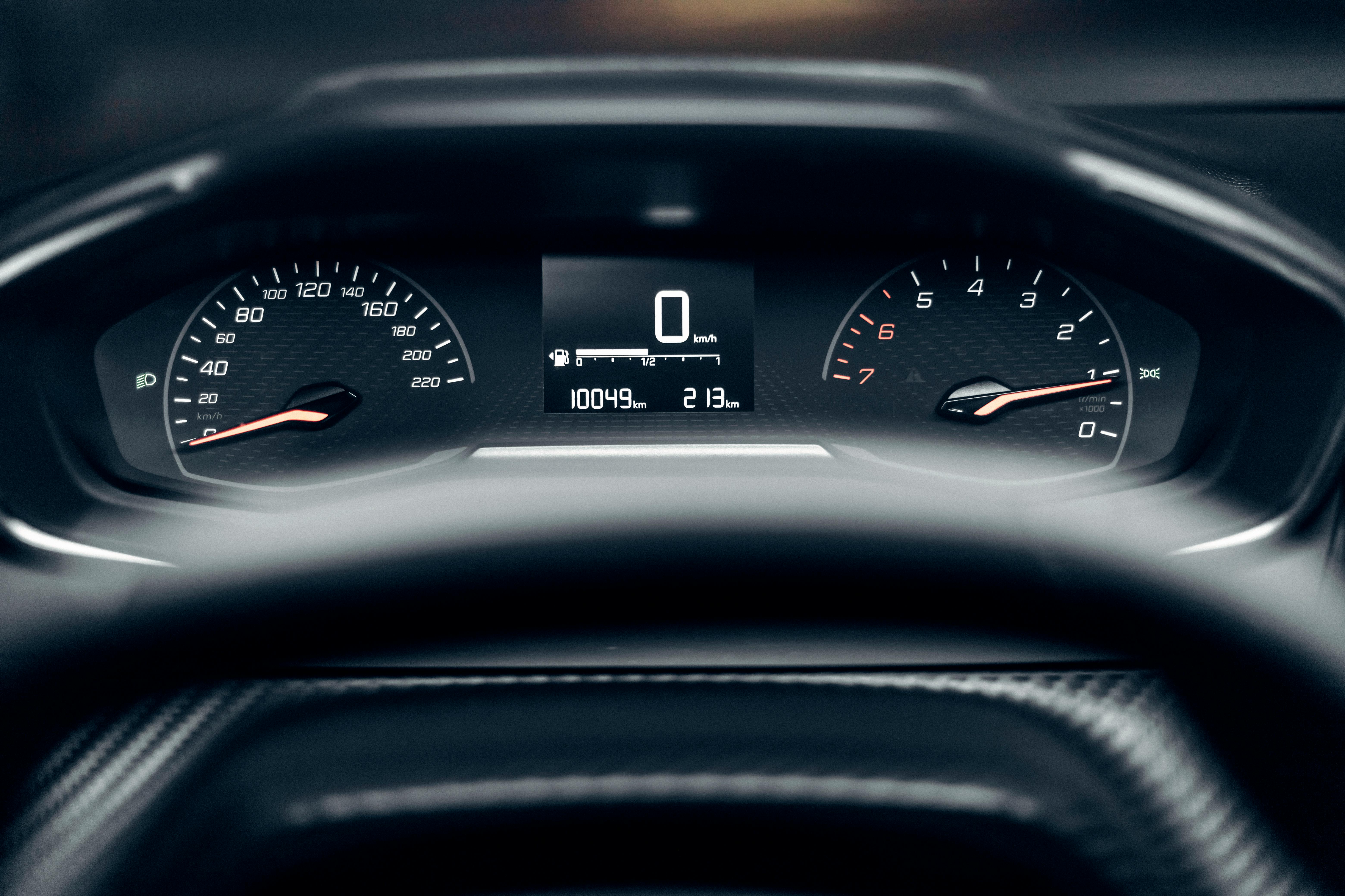 Dashboard in Car · Free Stock Photo