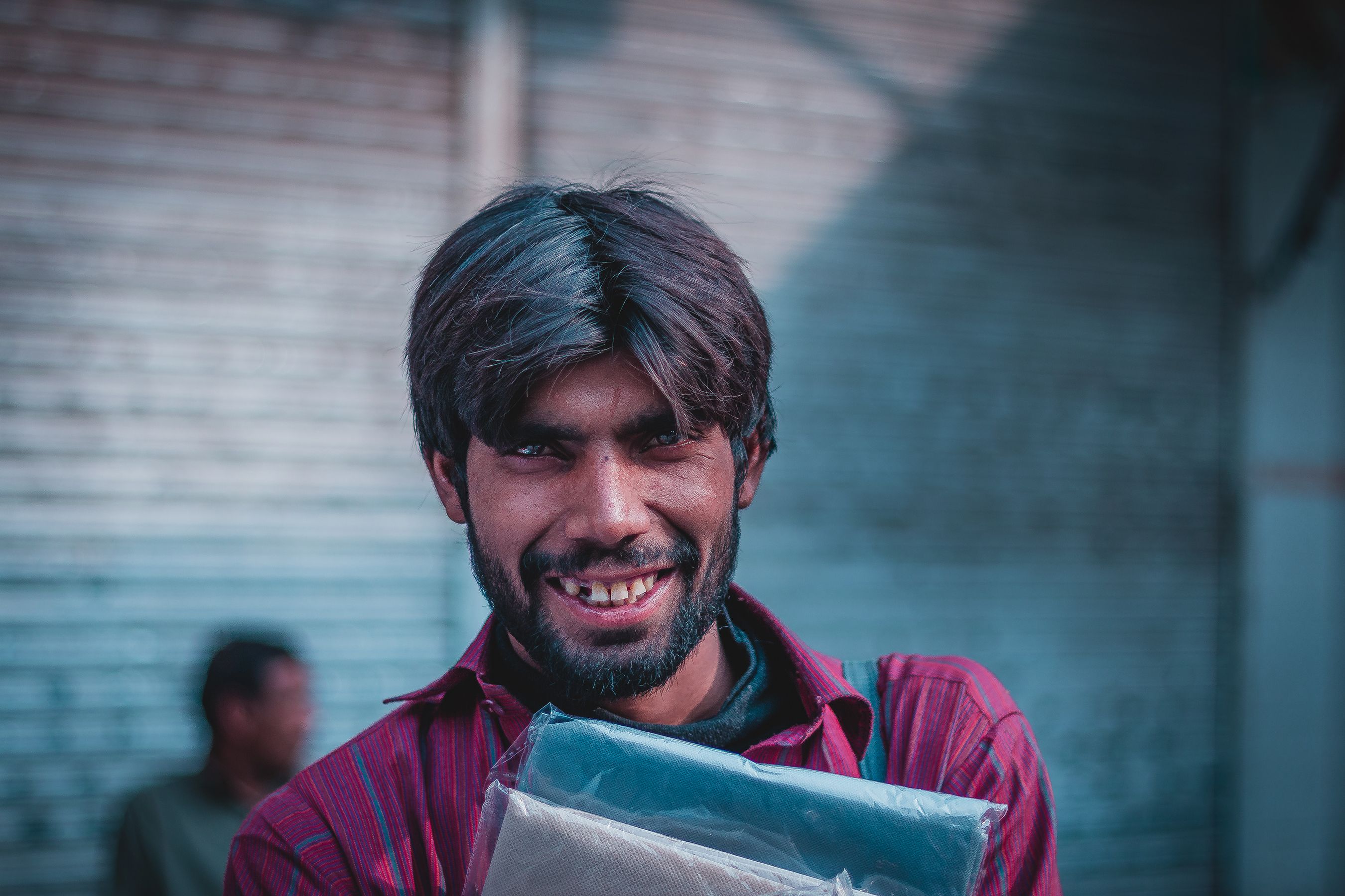 Portrait of a Gap Toothed Man · Free Stock Photo